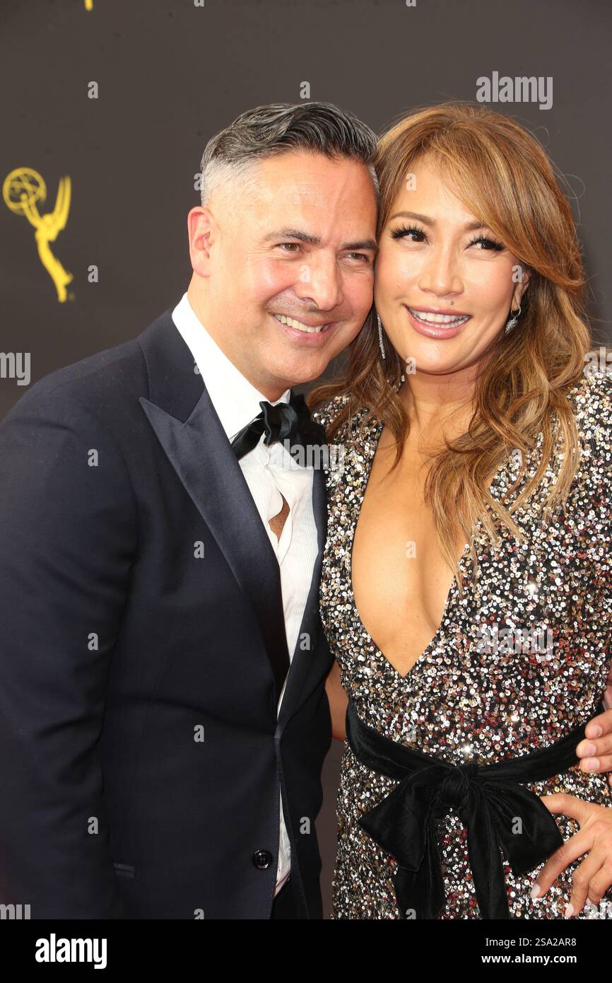 Raj Kapoor and Carrie Ann Inaba at the 71st Annual Primetime Creative ...
