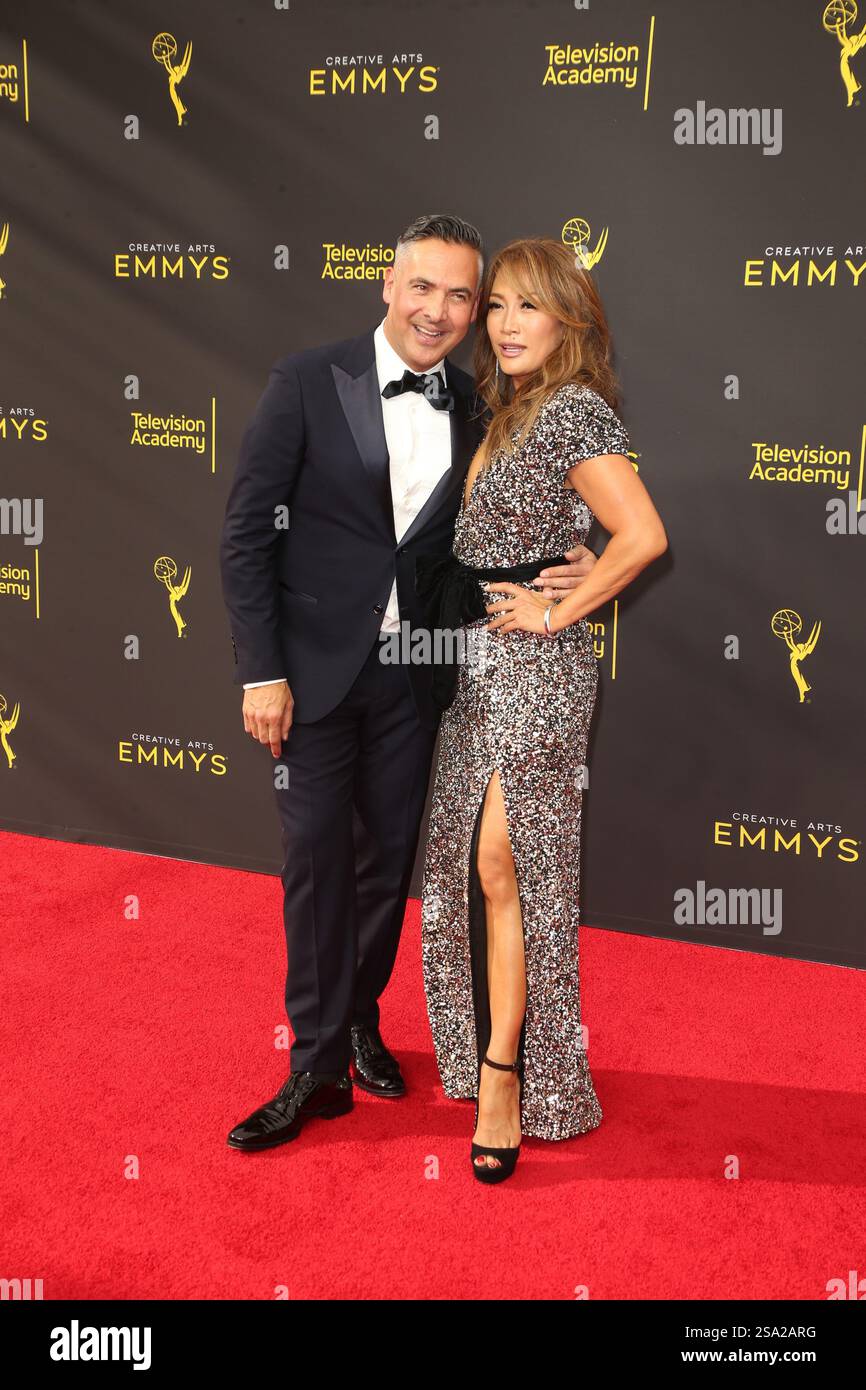Raj Kapoor and Carrie Ann Inaba at the 71st Annual Primetime Creative ...