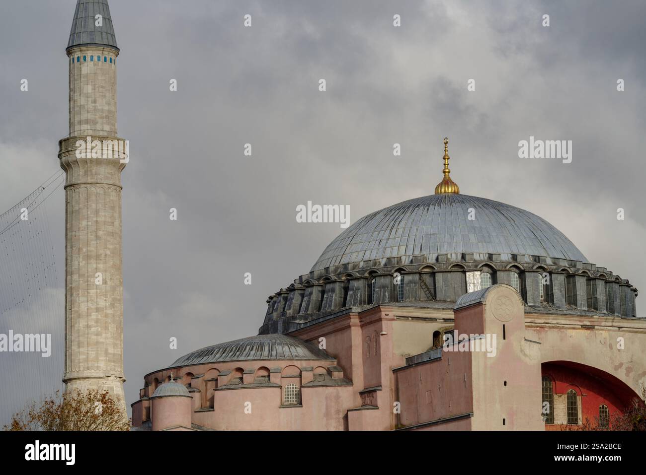 A view of Hagia Sophia Grand Mosque in Istanbul, Turkiye Stock Photo ...