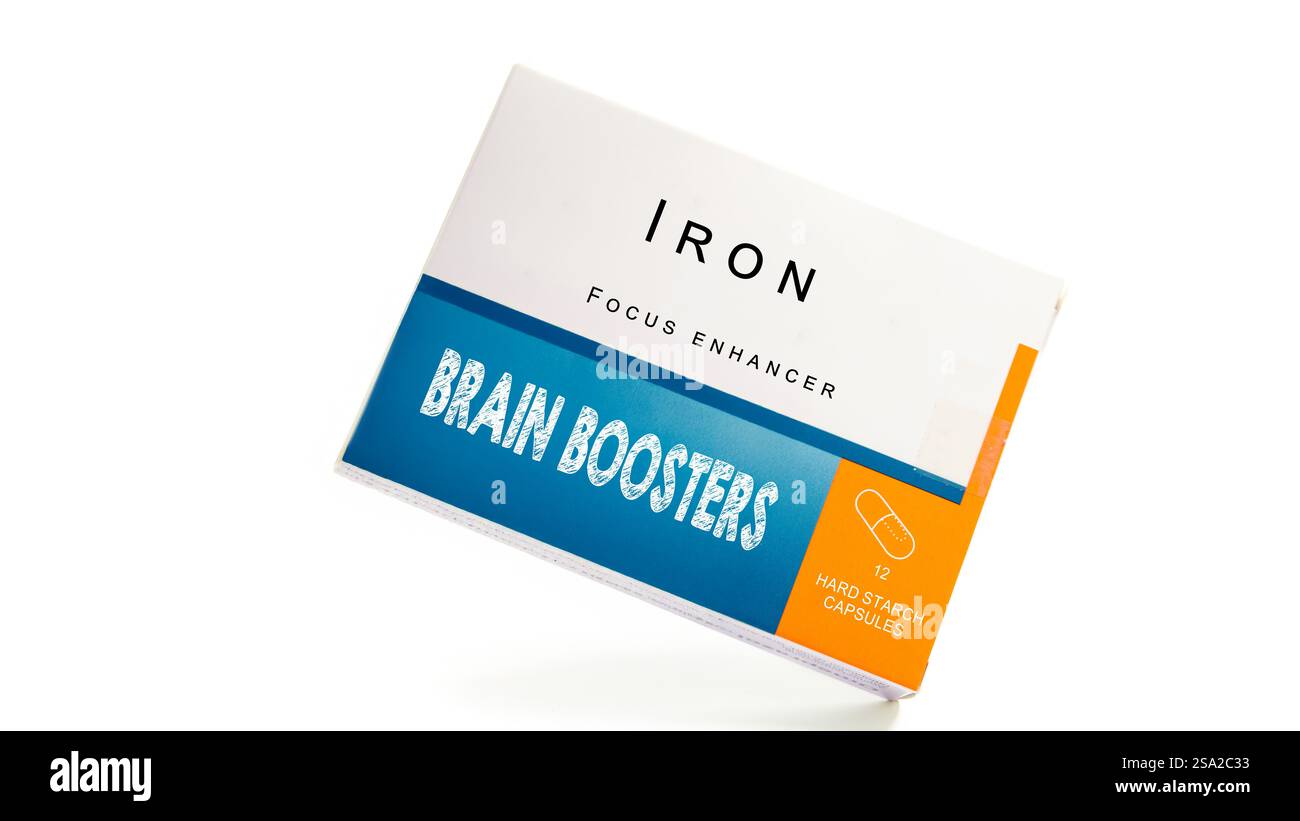 Iron Focus enhancer Stock Photo - Alamy