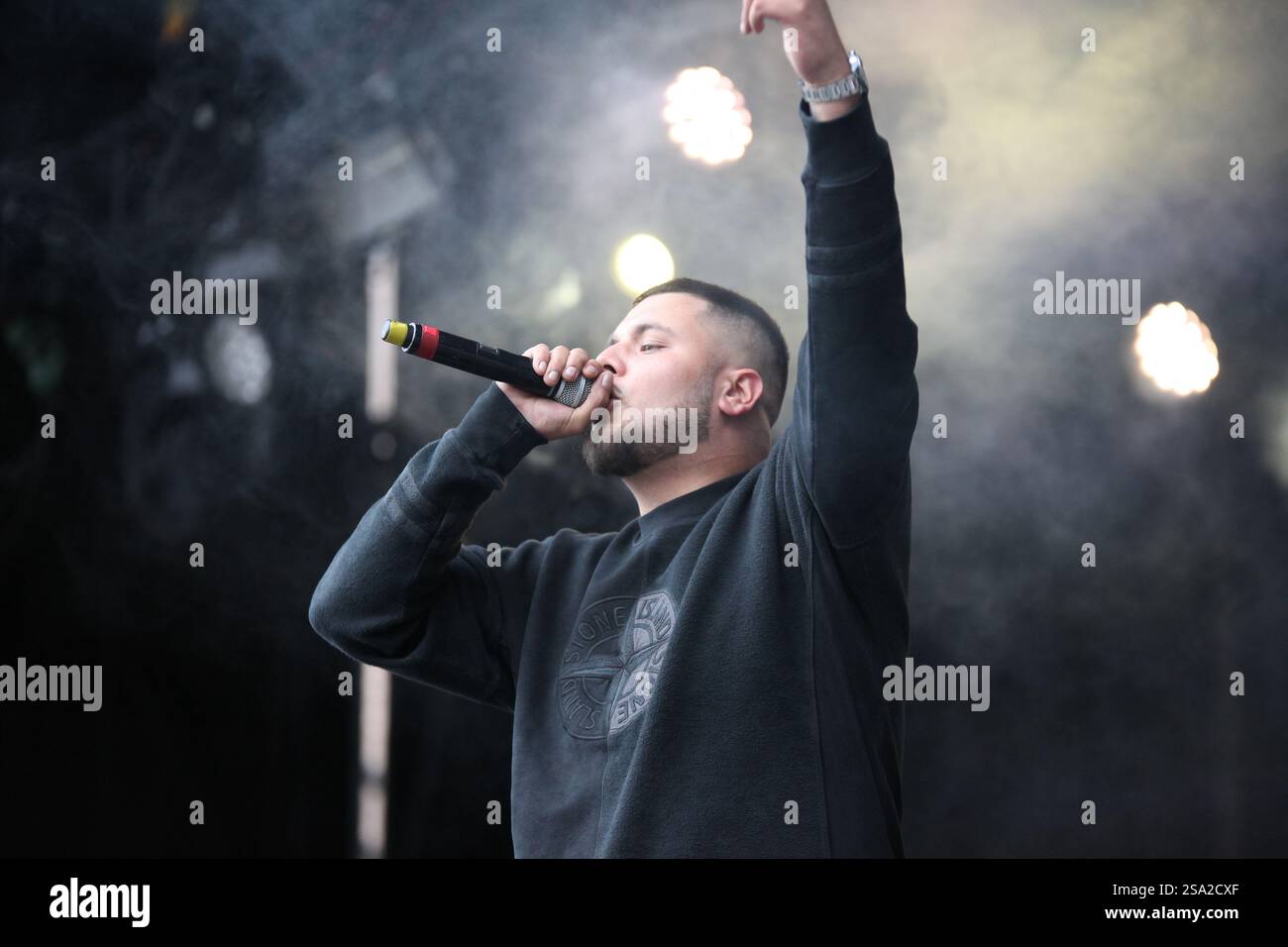 Jaykae performing live at the Peaky Blinders Festival at Digbeth ...