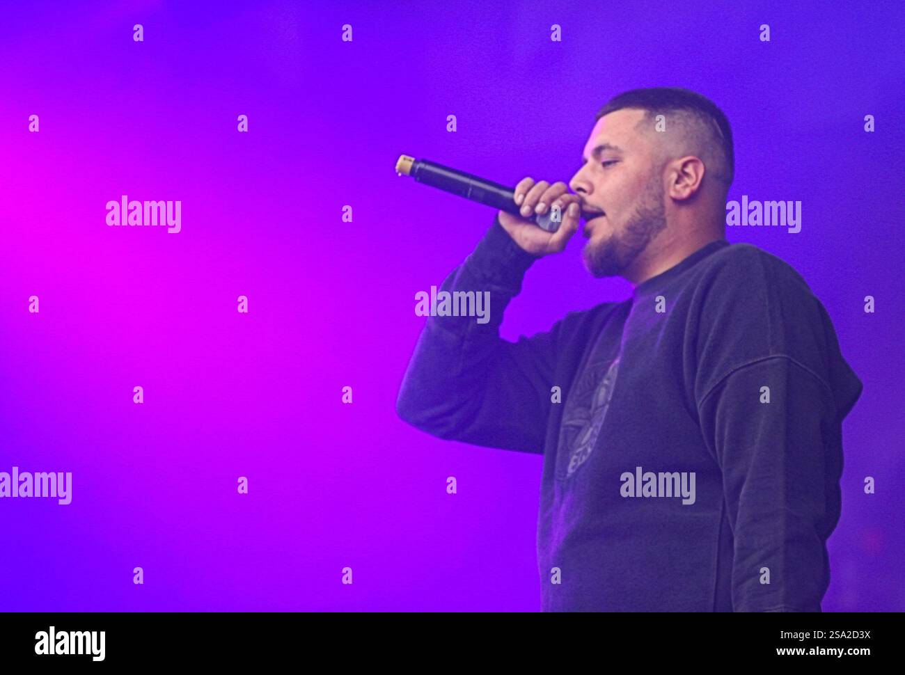 Jaykae performing live at the Peaky Blinders Festival at Digbeth ...
