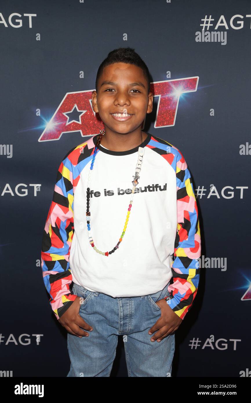 Tyler Butler-Figueroa at the 'America's Got Talent' TV show, Final ...