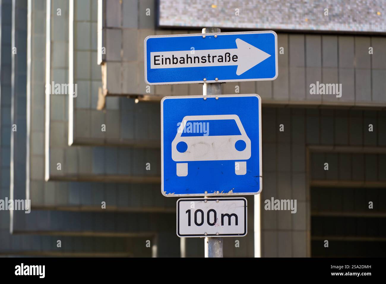 Stuttgart, Baden-Württemberg, Germany - January 23, 2025: A traffic ...