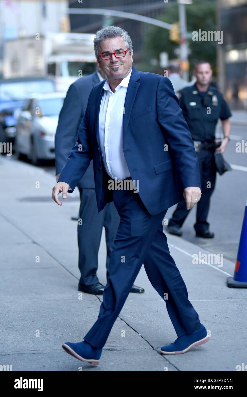 Christopher Knight arriving to tape an appearance on 'The Late Show ...