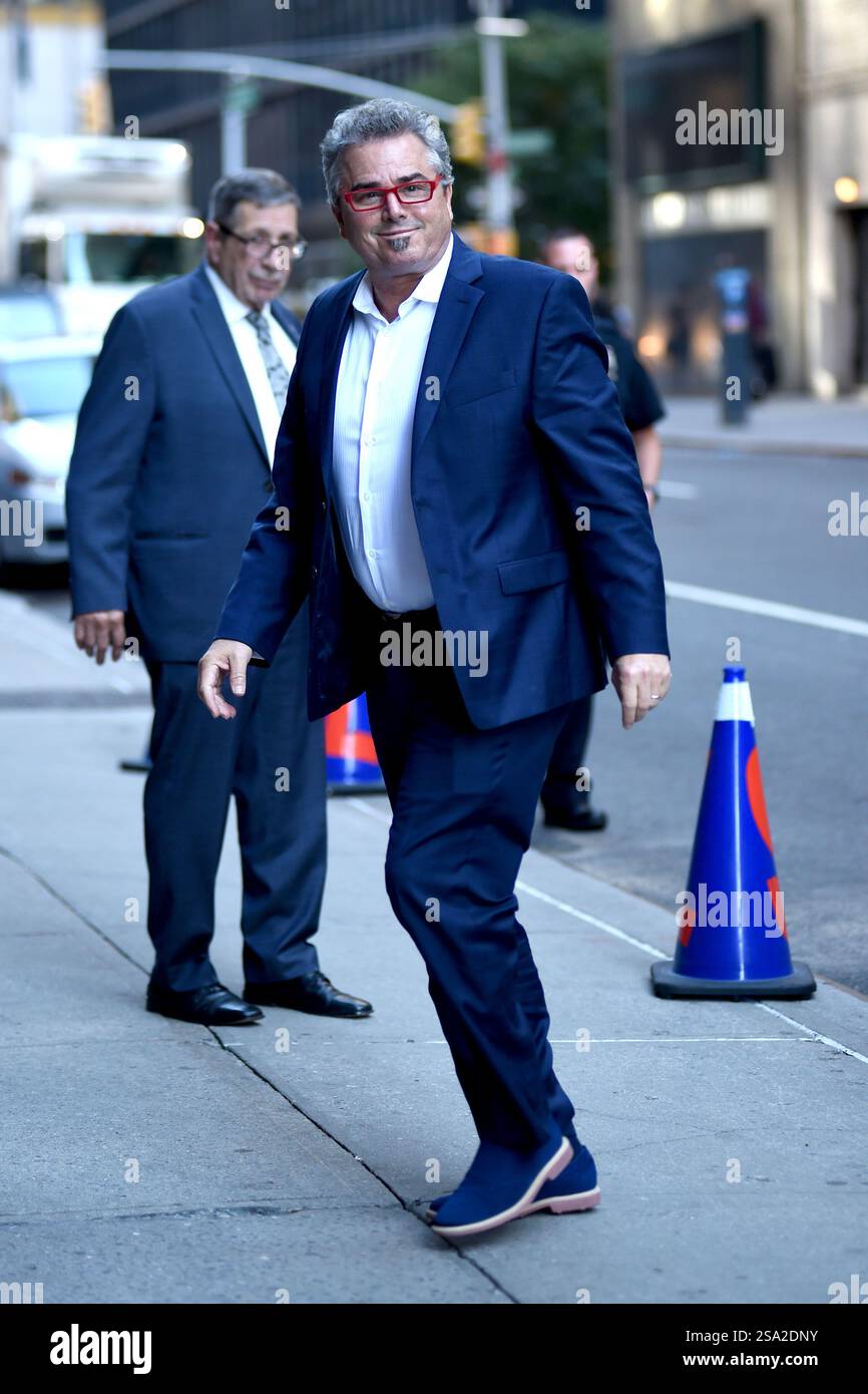 Christopher Knight arriving to tape an appearance on 'The Late Show ...