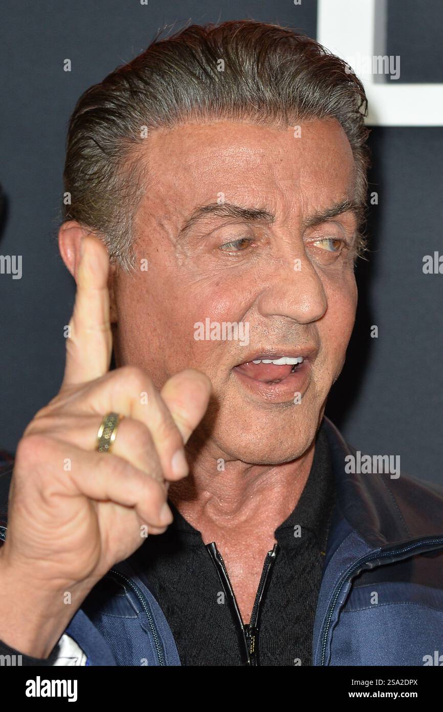 Sylvester Stallone attending 'Rambo: Last Blood' film special screening ...