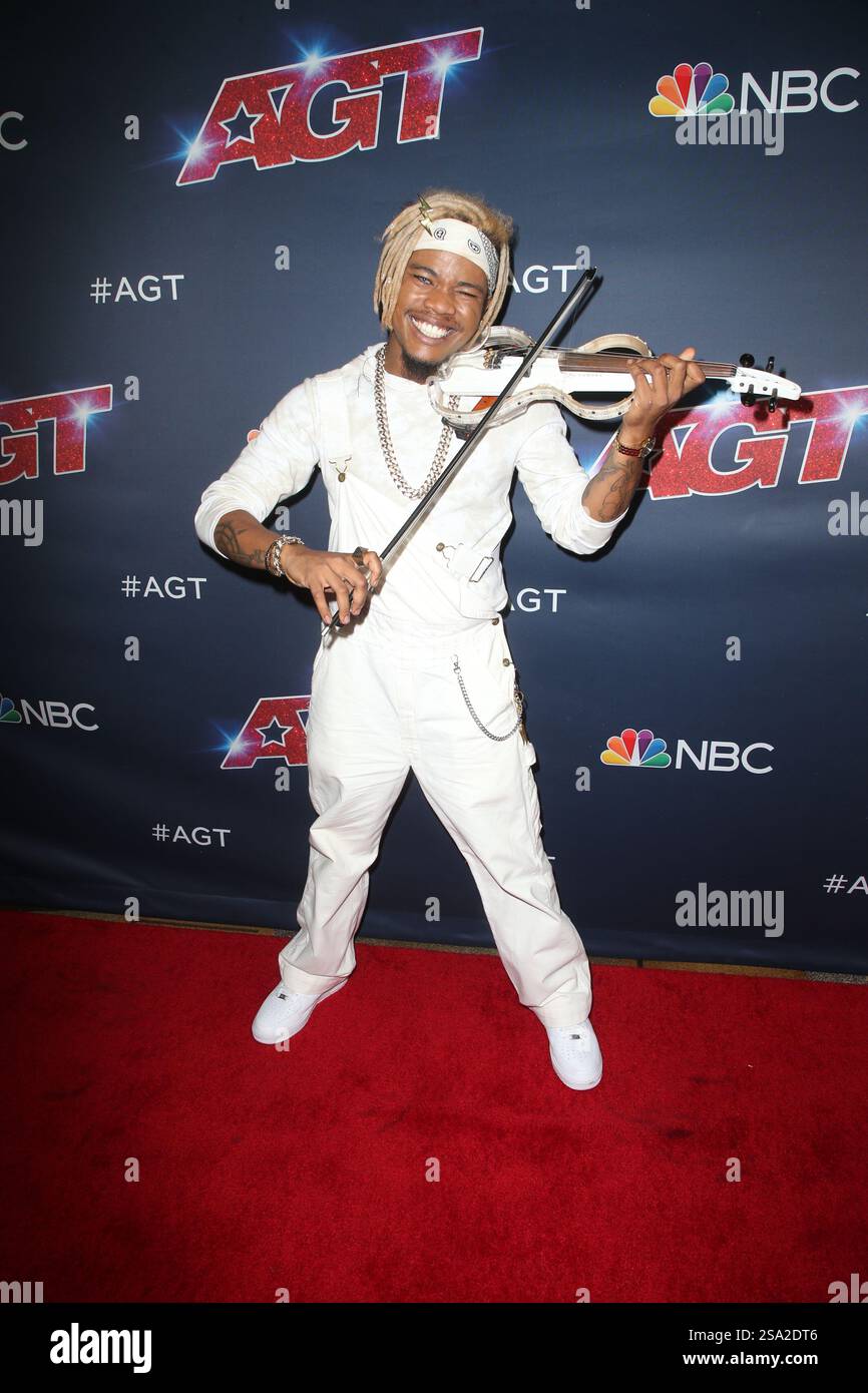 Brian King Joseph at the 'America's Got Talent' TV show, Season 14, Live Show Final, Dolby ...