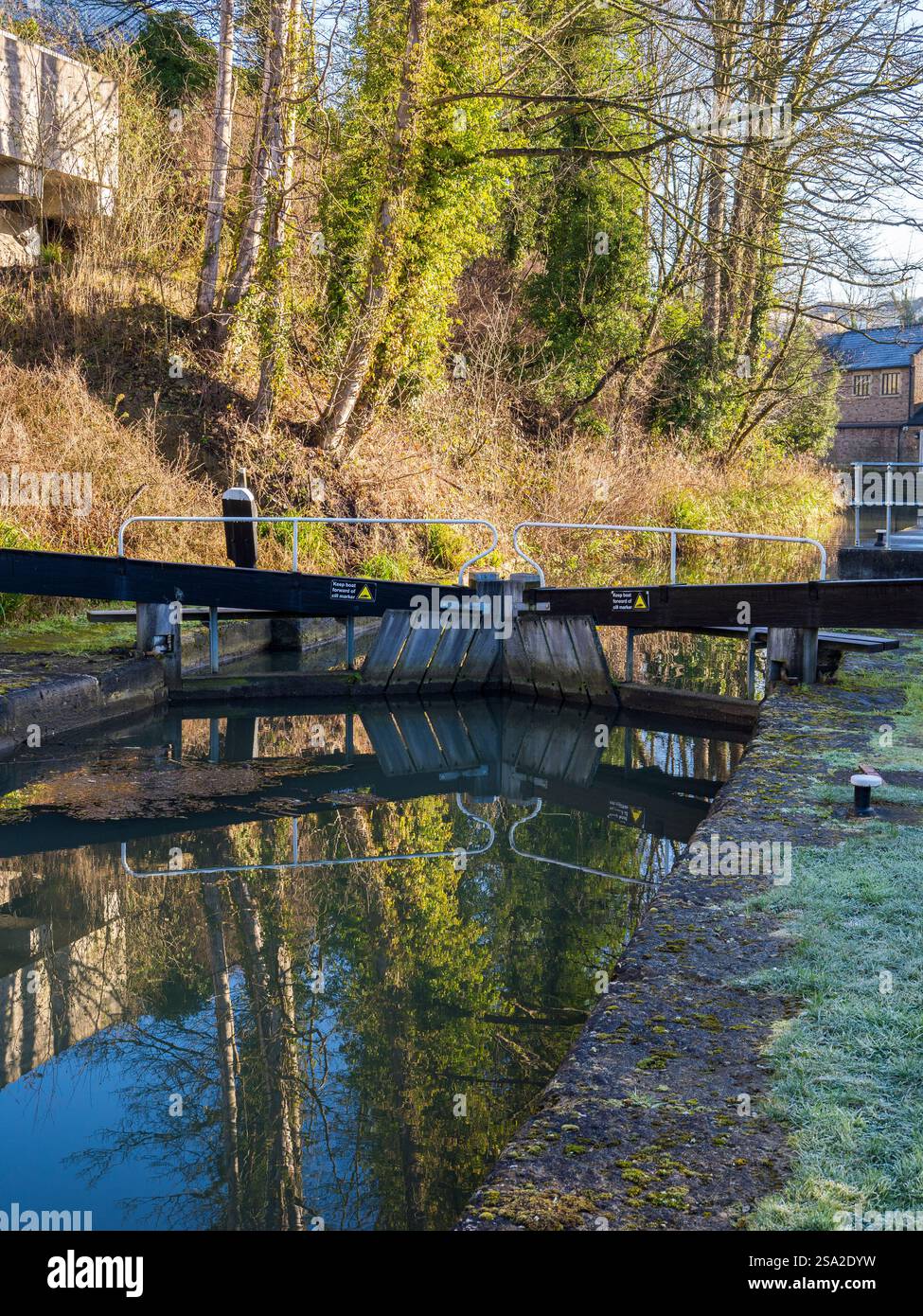 Wallbridge basin lower lock hi-res stock photography and images - Alamy