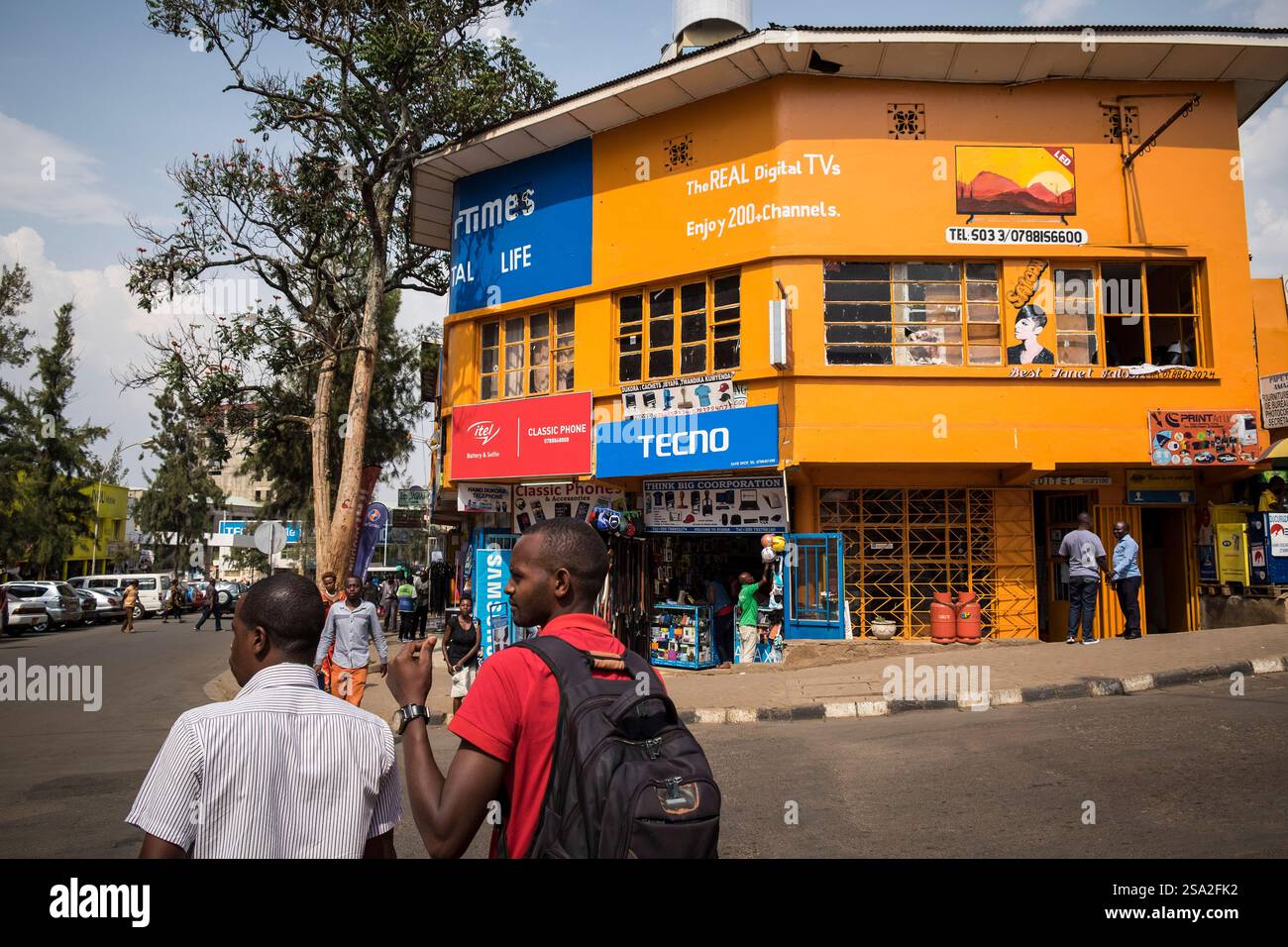 Rwanda. Kigali. Daily Life Stock Photo - Alamy