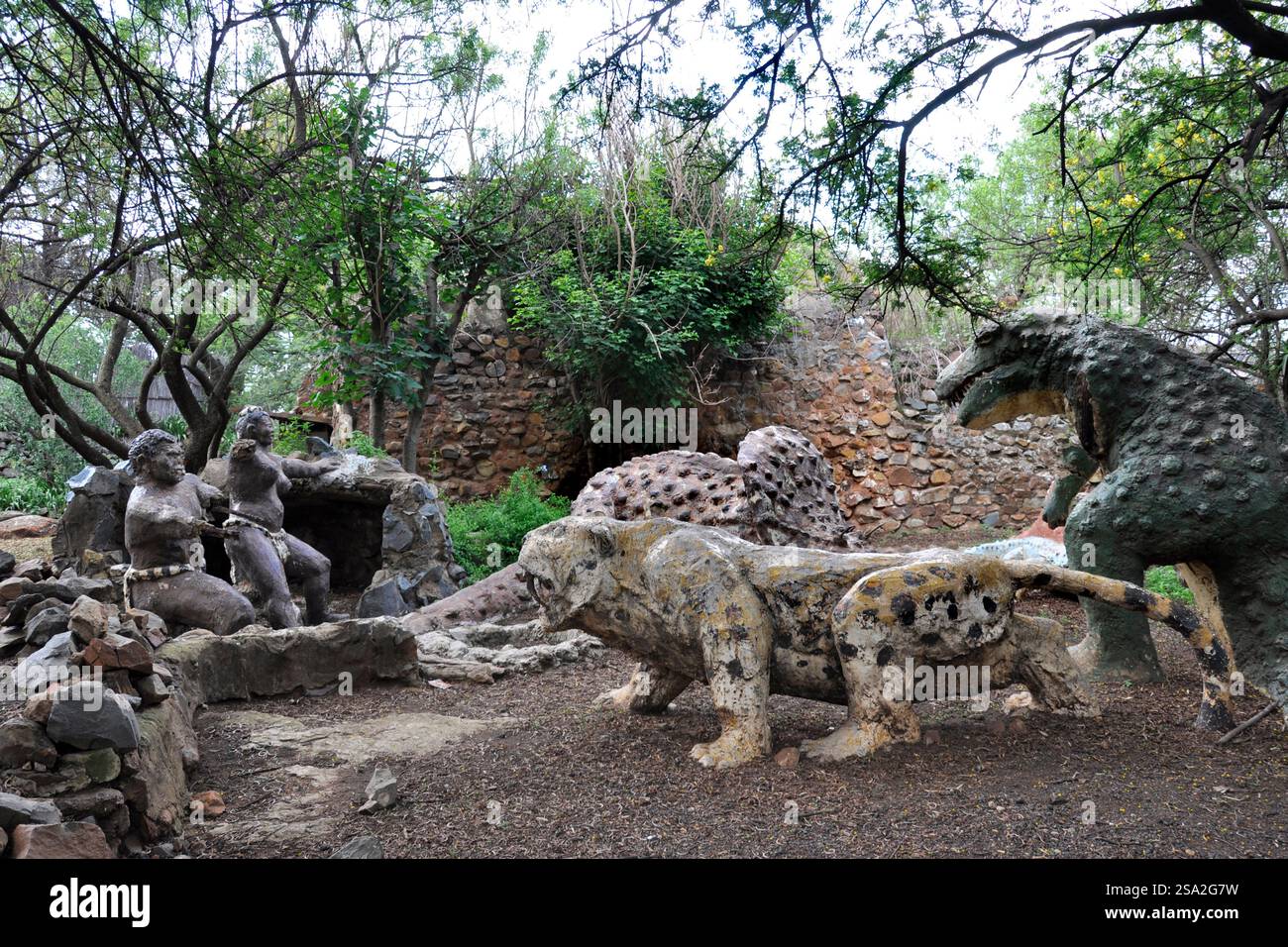 Credo Mutwa Cultural Village. Soweto. Johannesburg. South Africa Stock ...