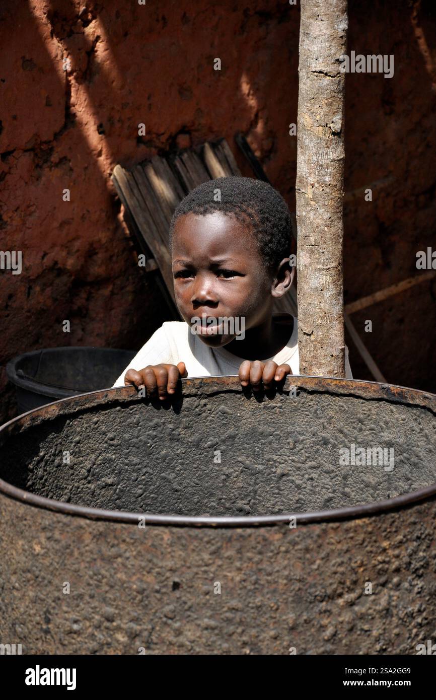 Togo. Kouma Kondo. Boy Stock Photo - Alamy