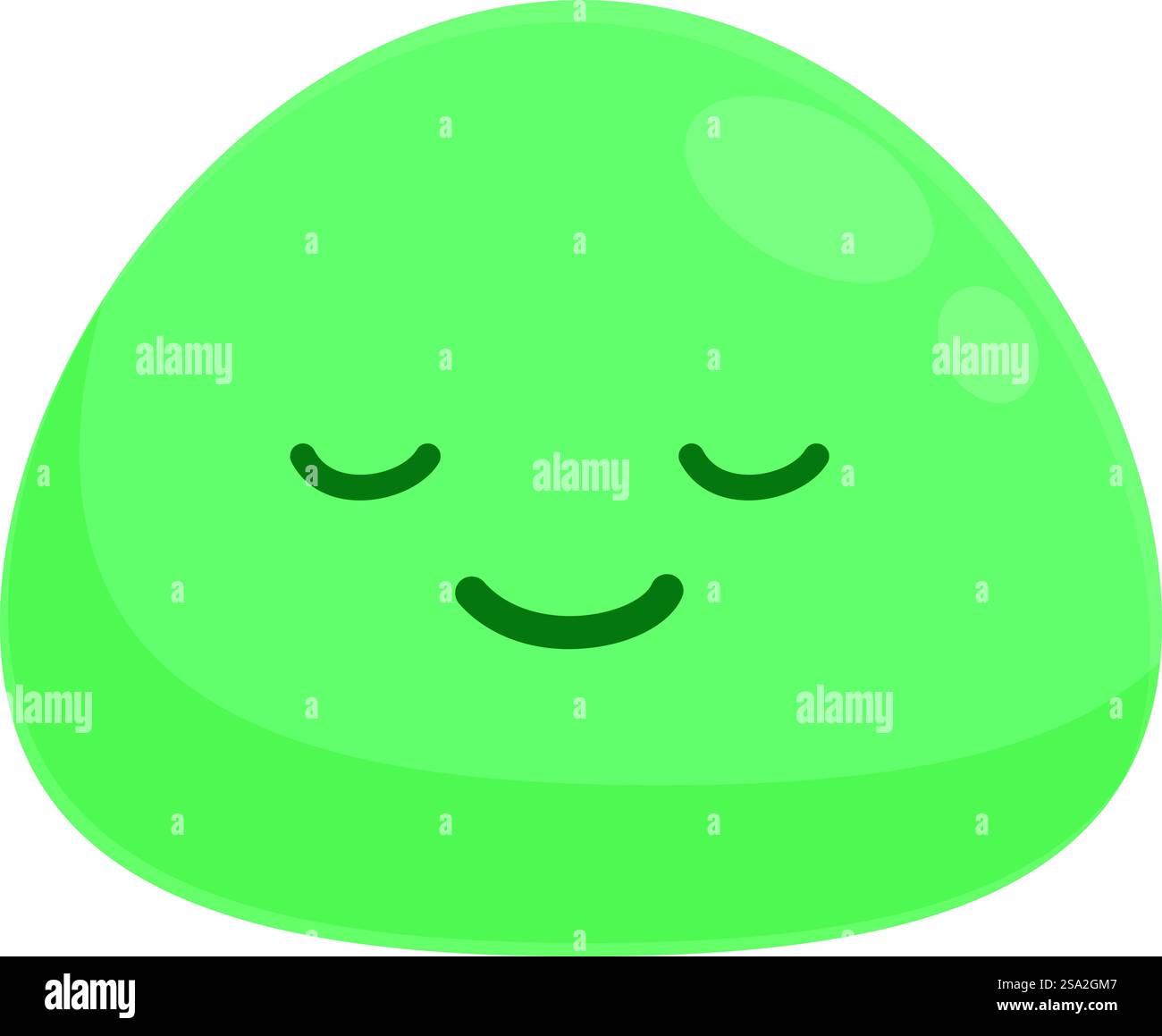 Relax character mochi icon cartoon vector. Sweet food. Asia delicious ...