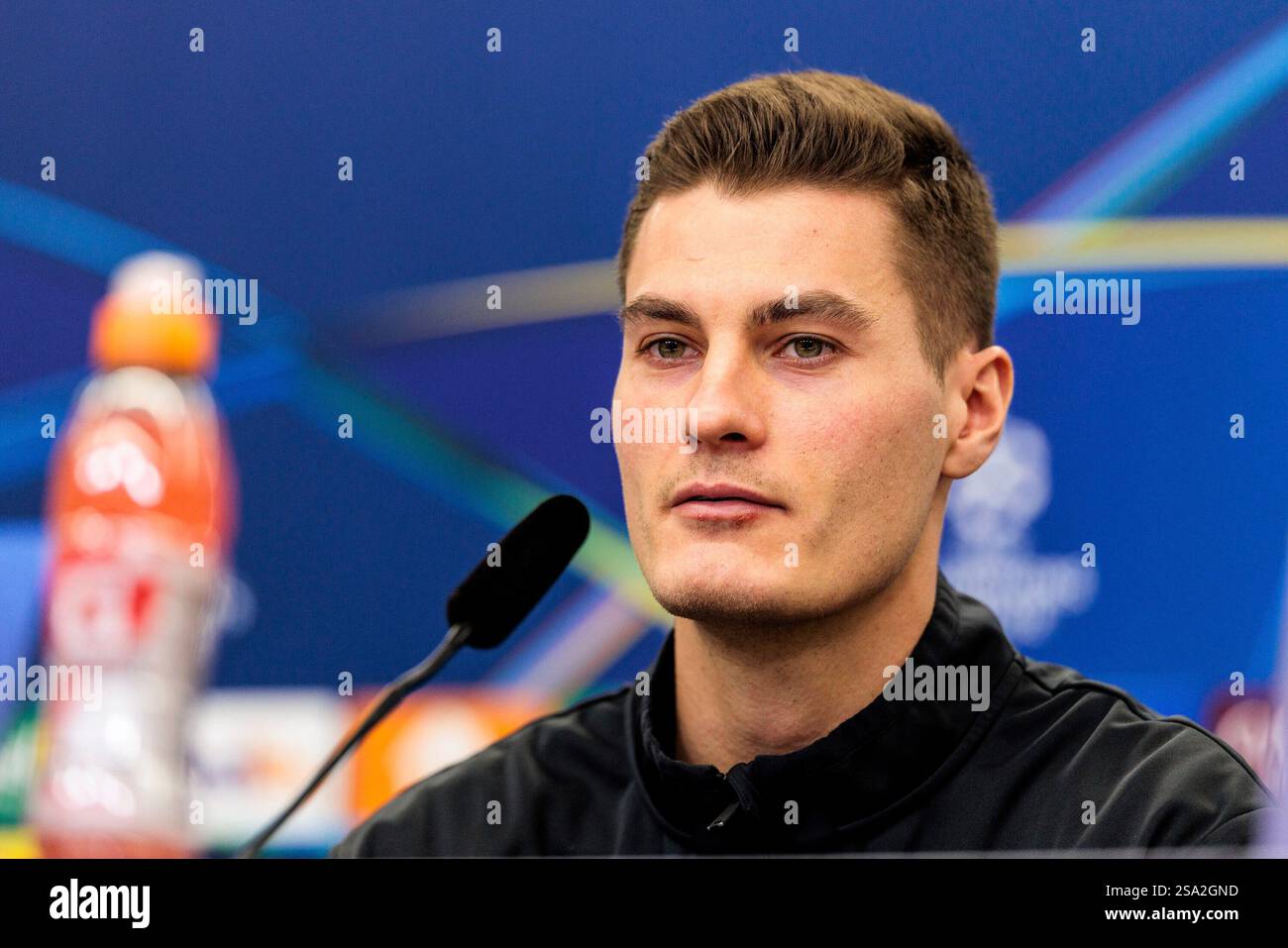 Leverkusen, Deutschland. 28th Jan, 2025. Patrick Schick (Bayer 04 ...