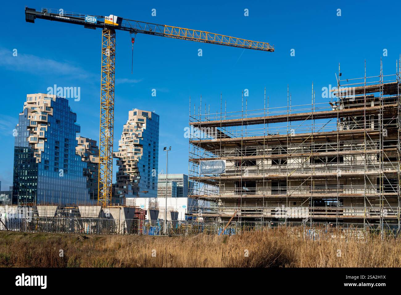 Amsterdam, The Netherlands, 25.01.2025, Iconic Residential Towers The ...