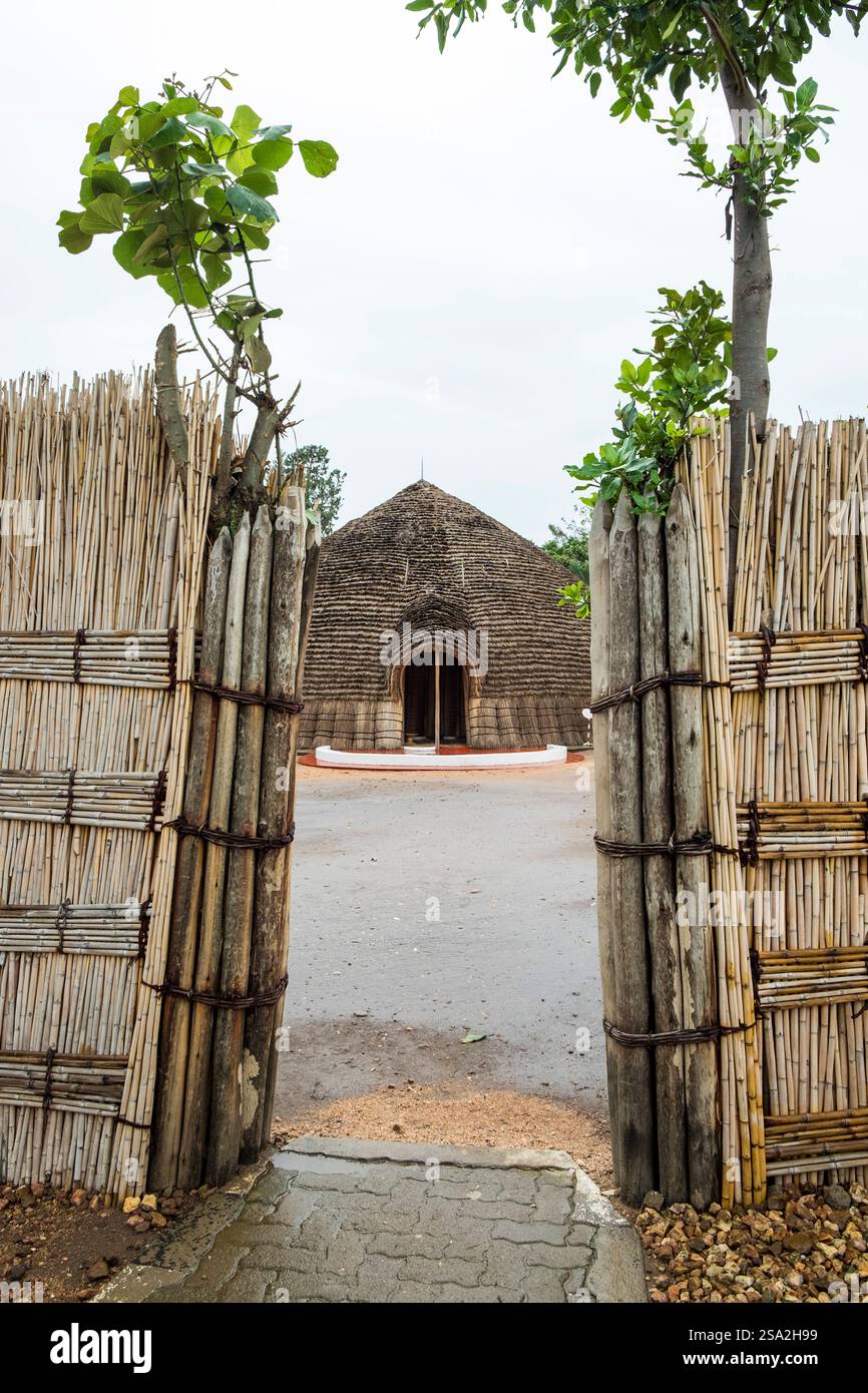 Rwanda. Nyanza. Palace of King Mutara Iii Rudahigwa (rukari Stock Photo ...