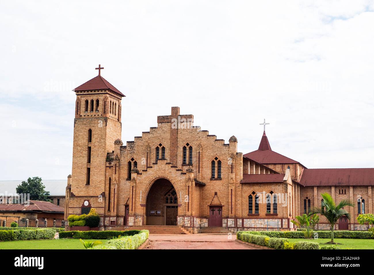 Rwanda. Butare. Local Cathedral Stock Photo - Alamy