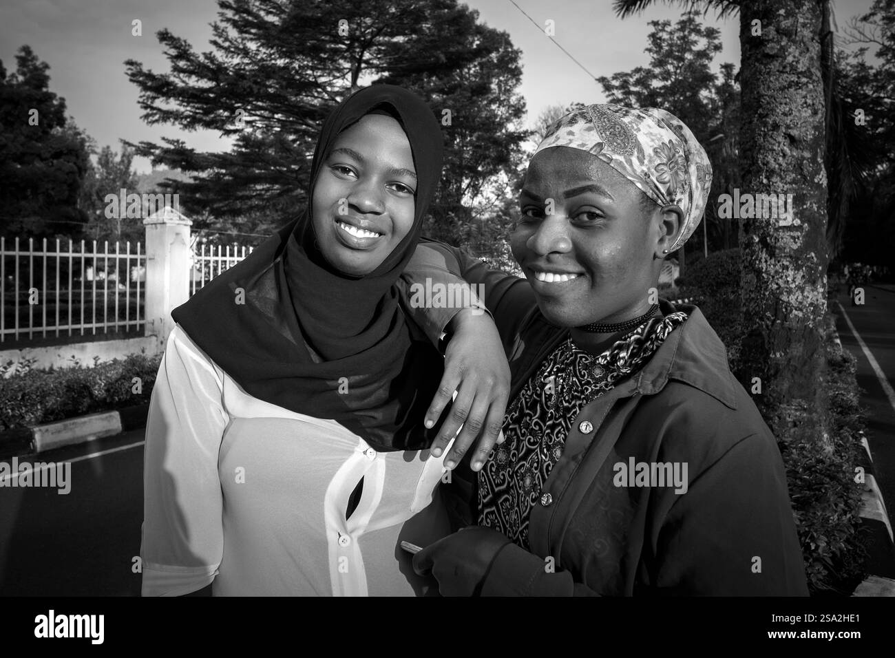 Rwanda. Gisenyi. Girls Stock Photo - Alamy