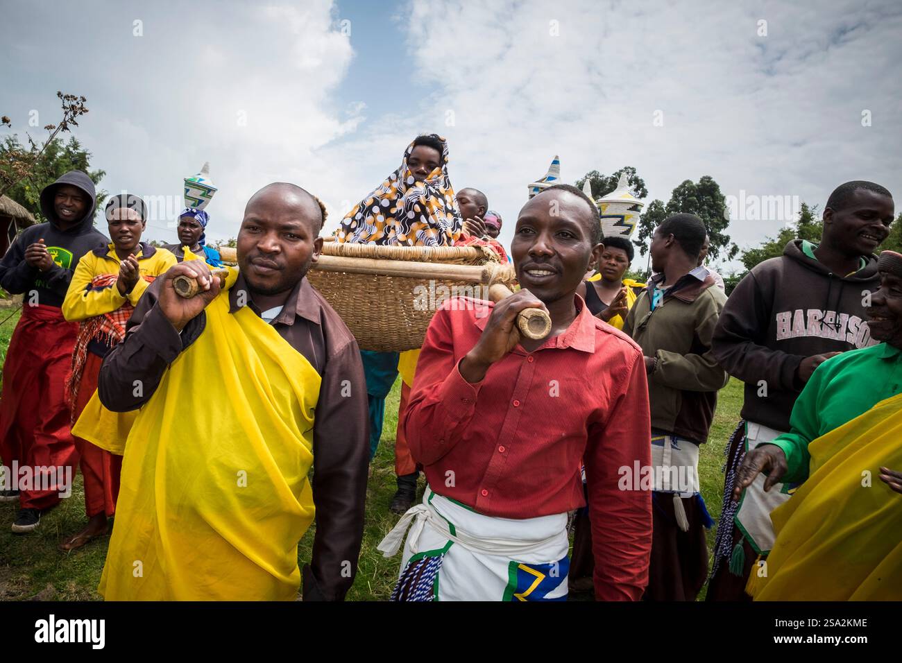 Rwanda. Ruhengeri. Musanze. Iby'iwacu Cultural Village. Wedding ...