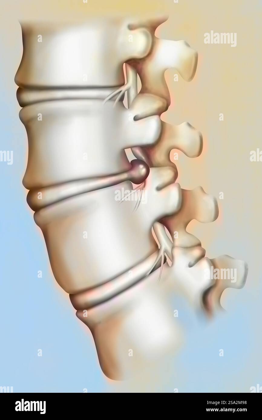 Herniated disc. A herniated disc is a protrusion of an intervertebral ...