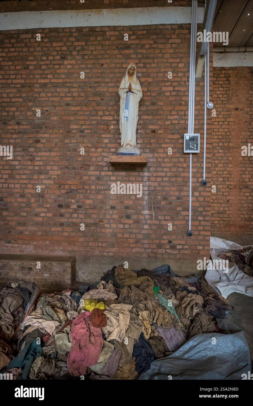 Rwanda. Nyamata. Genocide Memorial Stock Photo - Alamy
