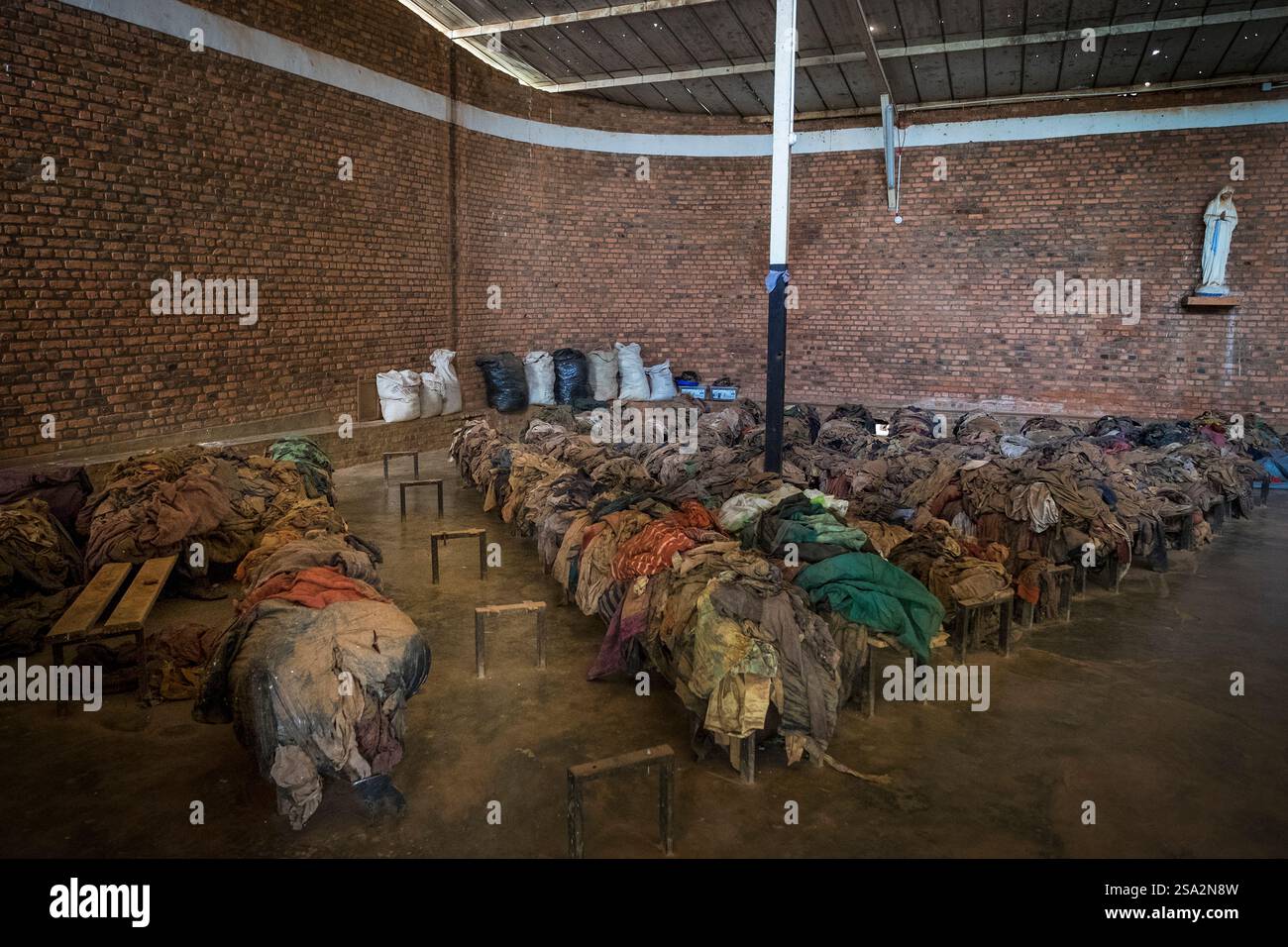 Rwanda. Nyamata. Genocide Memorial Stock Photo - Alamy