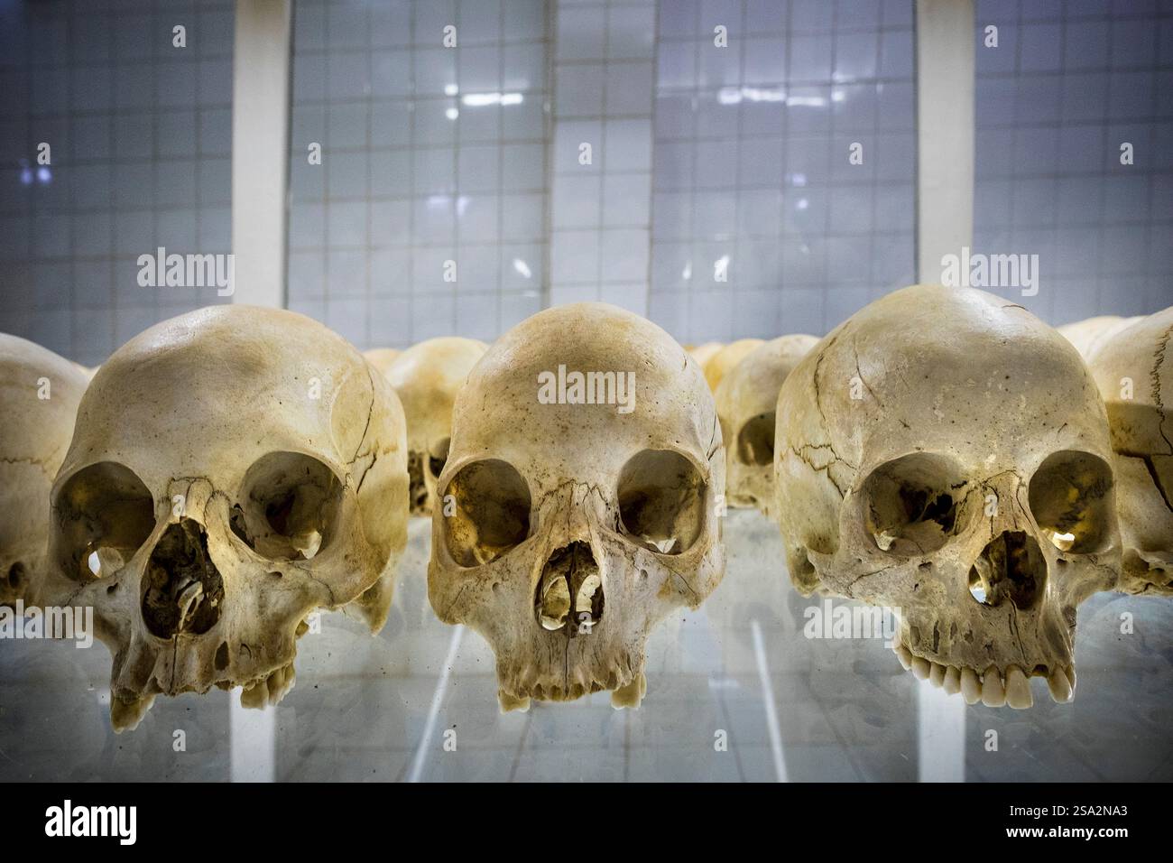 Rwanda. Nyamata. Genocide Memorial Stock Photo - Alamy