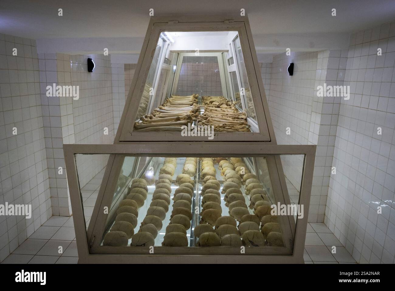 Rwanda. Nyamata. Genocide Memorial Stock Photo - Alamy