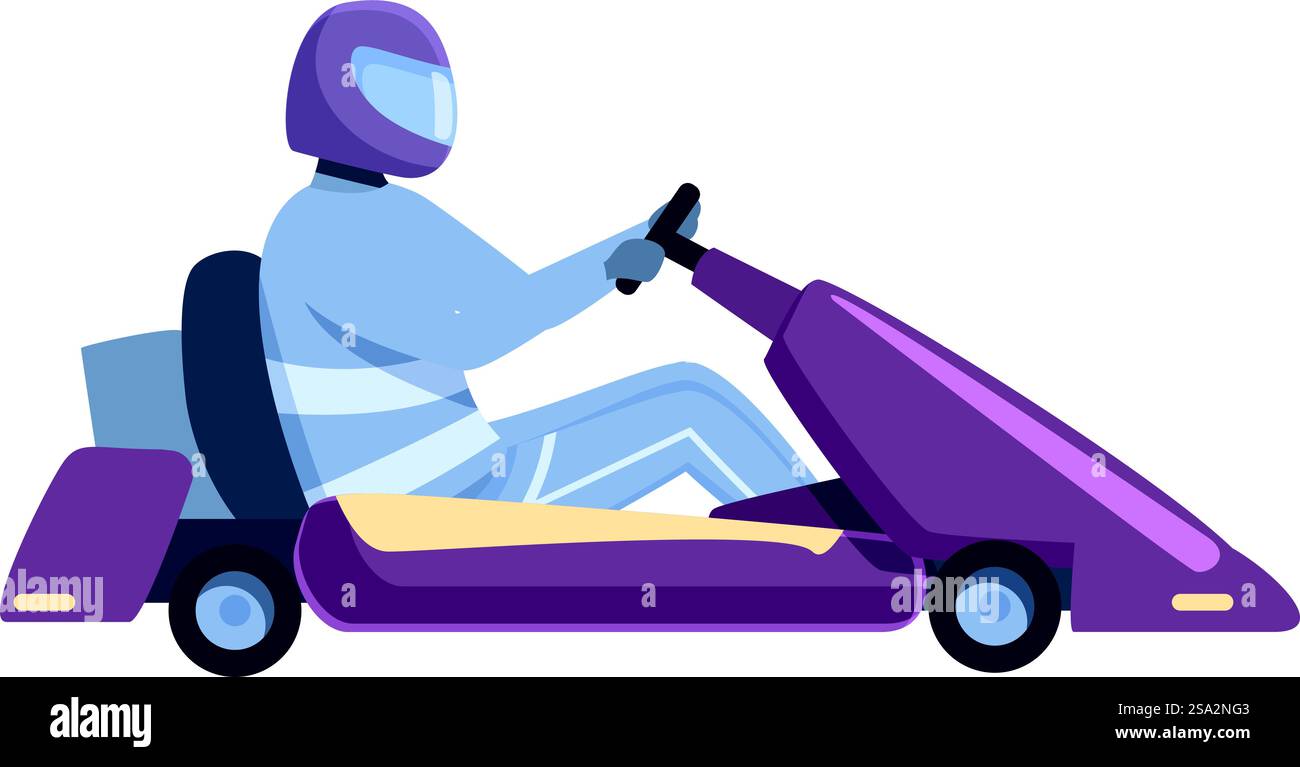 Power carting vehicle icon cartoon vector. Motor fun transport ...
