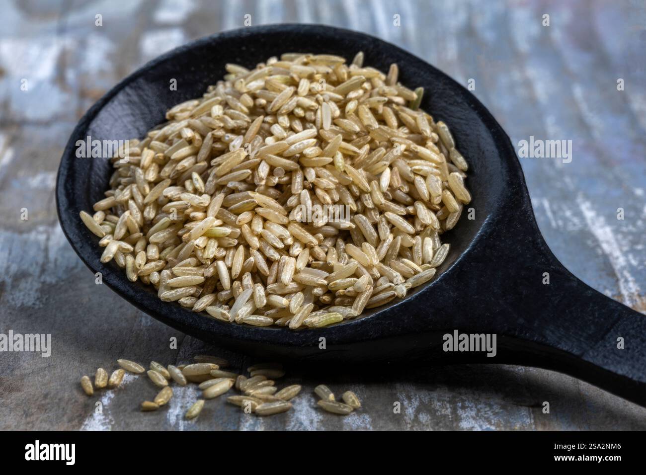 Organic wholegrain Basmati rice Stock Photo - Alamy