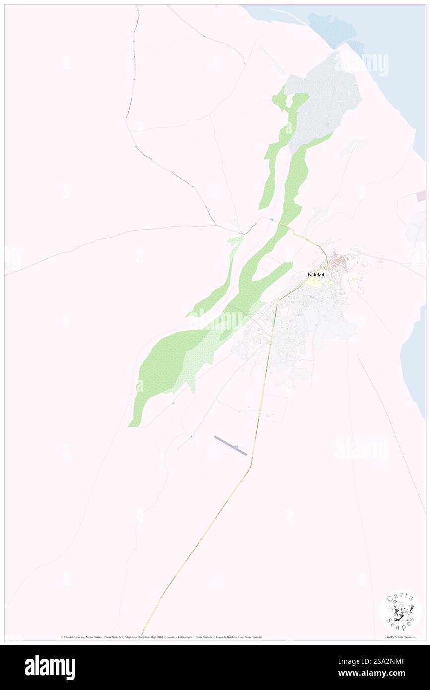 Kalokol, KE, Kenya, N 3 31' 16'', N 35 49' 58'', map, Cartascapes Map ...