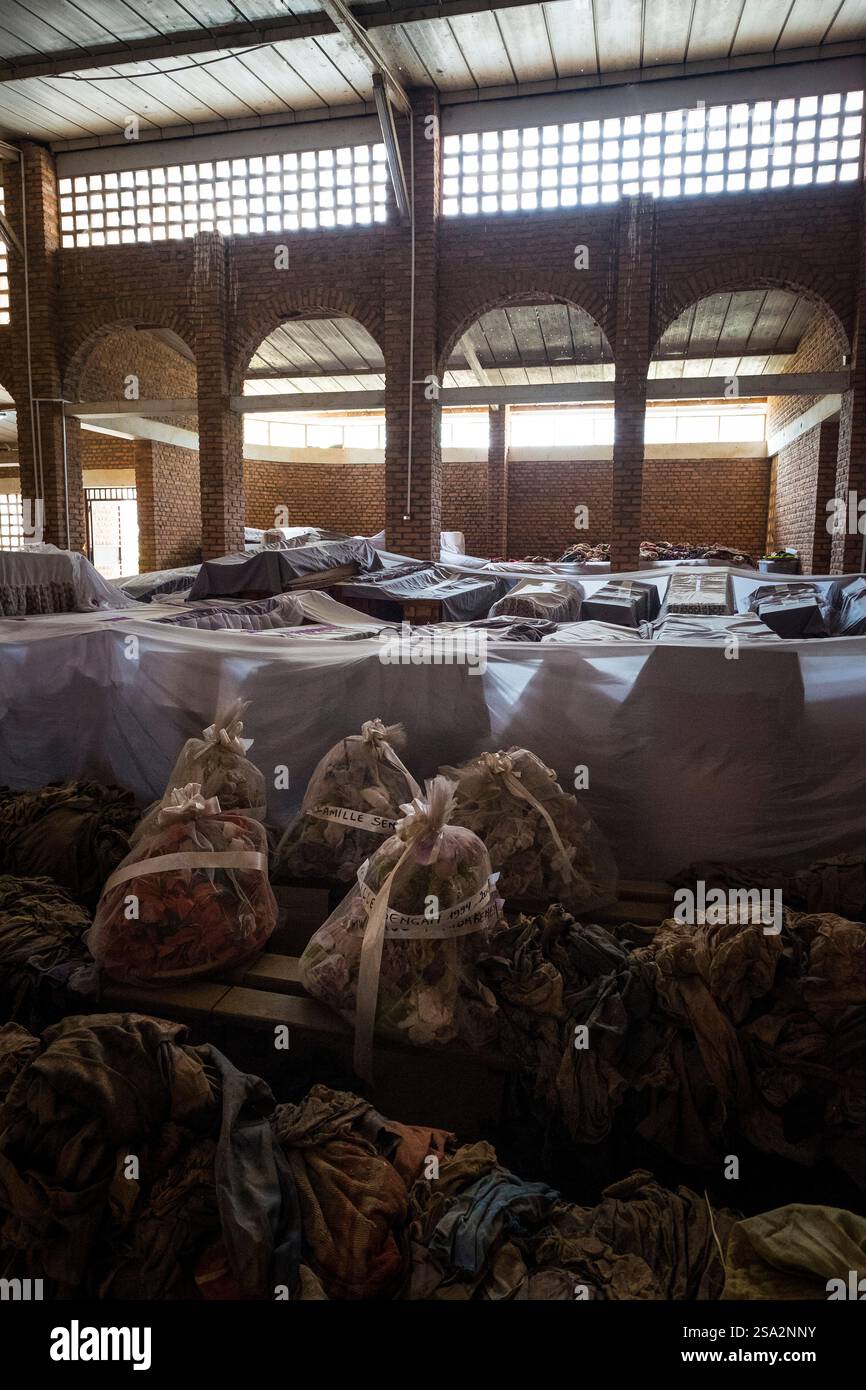 Rwanda. Nyamata. Genocide Memorial Stock Photo - Alamy