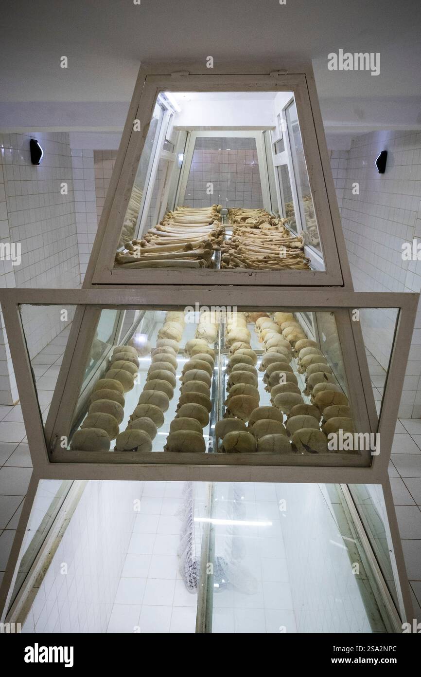 Rwanda. Nyamata. Genocide Memorial Stock Photo - Alamy