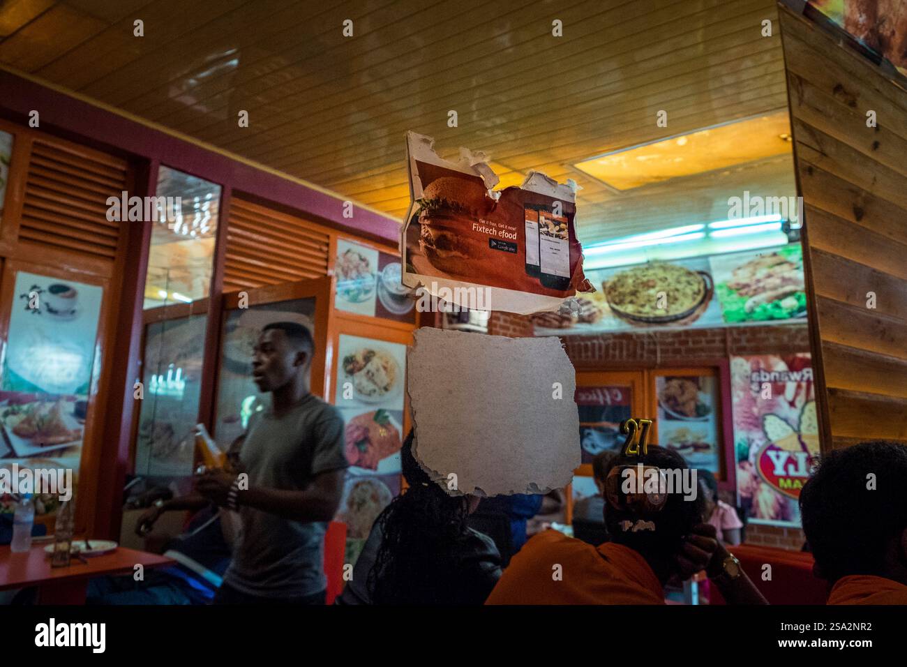 Rwanda. Kigali. Local Restaurant Stock Photo - Alamy