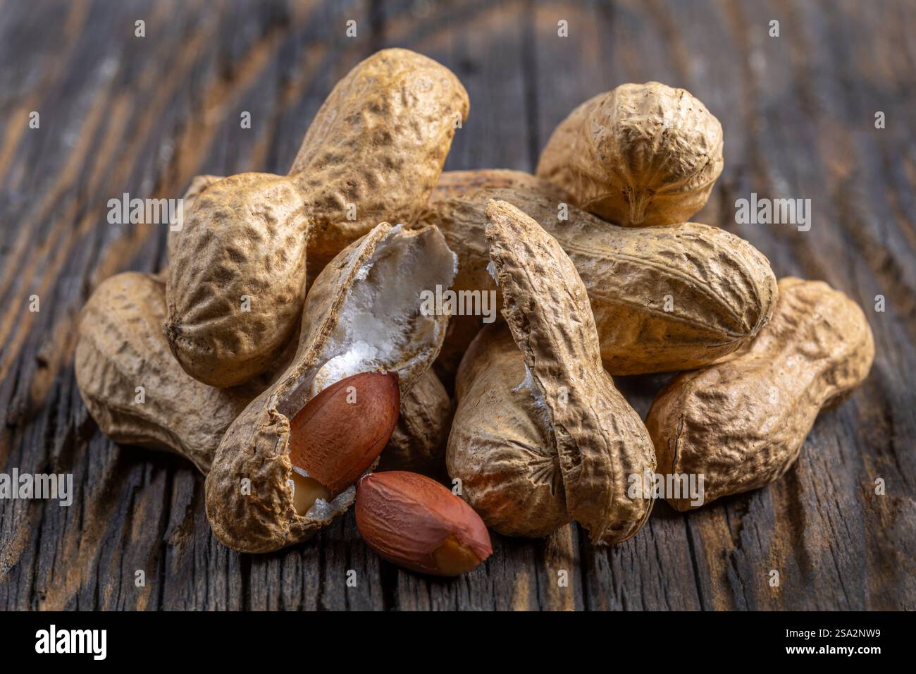 Pile of Peanuts Stock Photo - Alamy