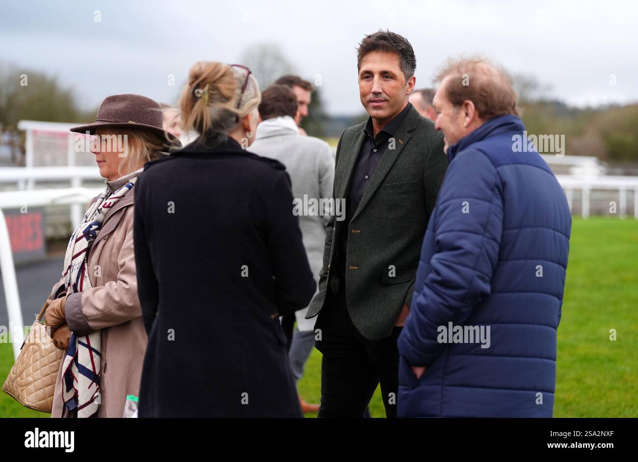 Former Wales rugby player Gavin Henson at Chepstow Racecourse. Picture ...