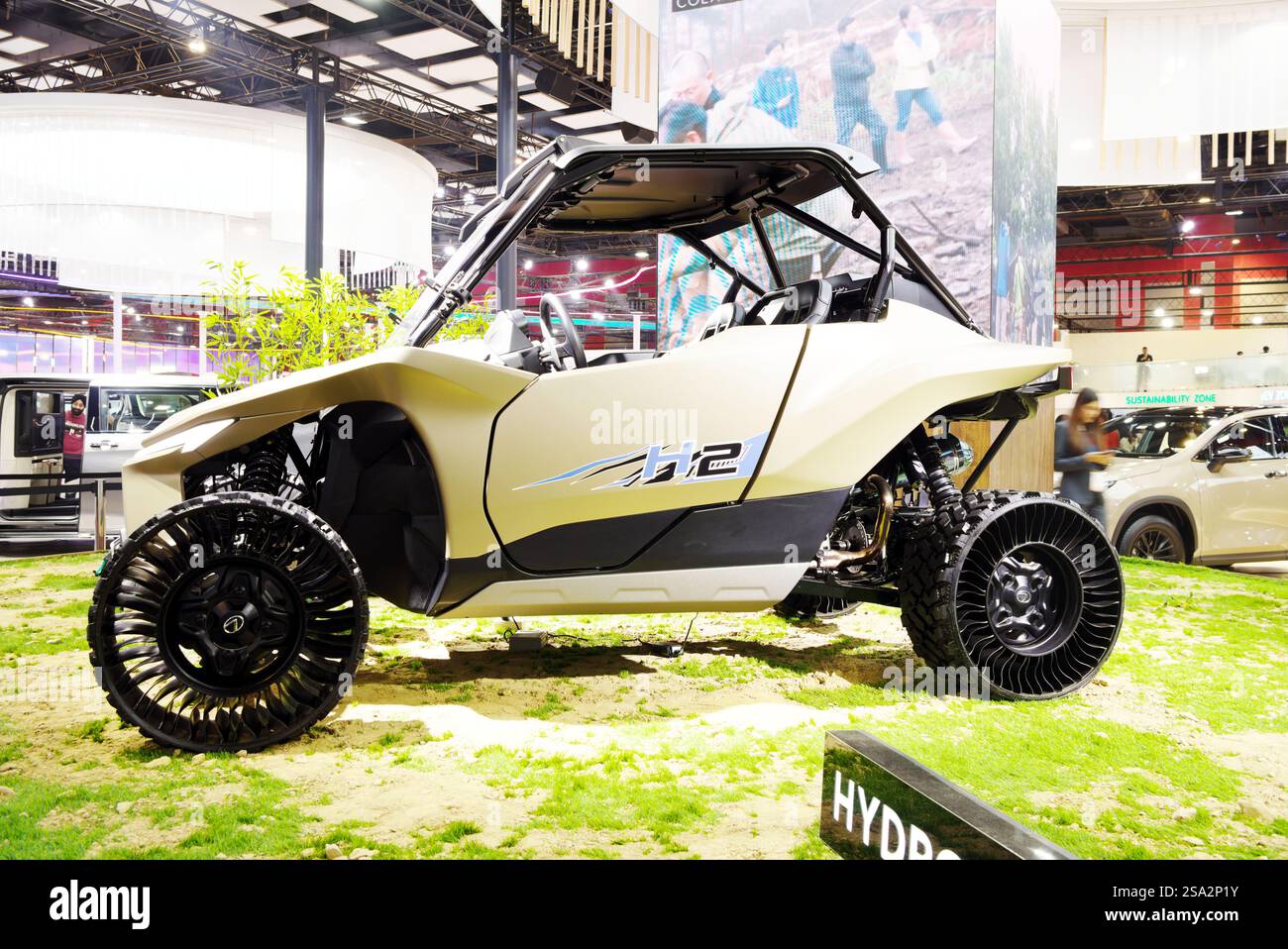NEW DELHI - JANUARY 20, 2025: Lexus Overtrail ROV Concept is on display ...