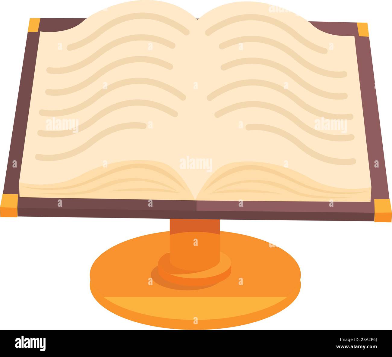 Open alchemist book icon cartoon vector. Composition formula. Power ...