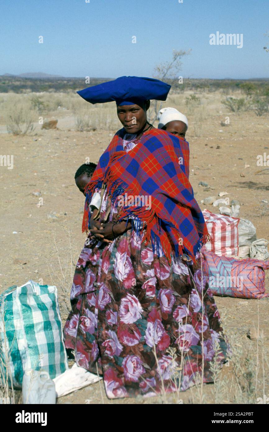 Namibia. Herero Women Stock Photo - Alamy