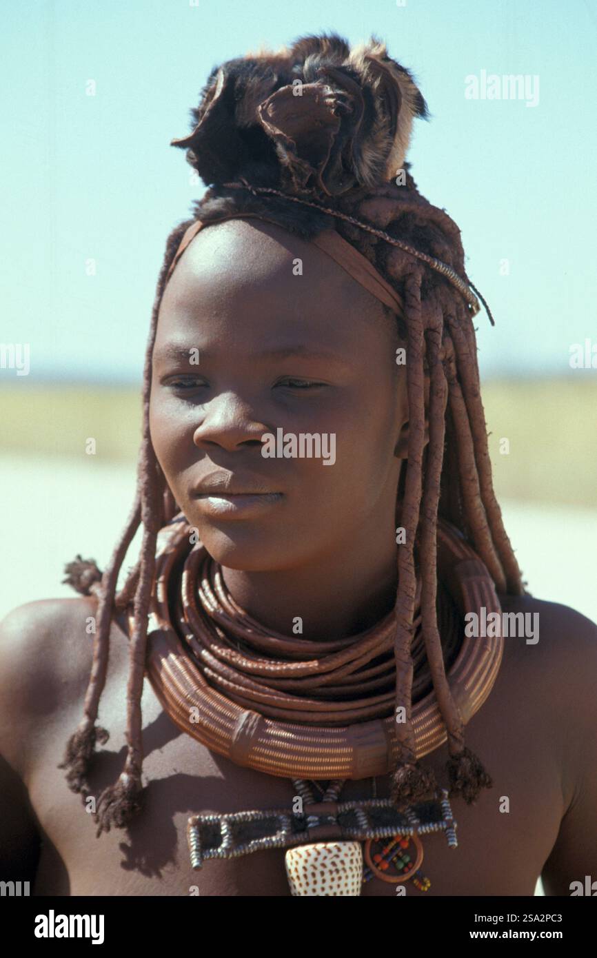 Namibia. Himba People Stock Photo - Alamy
