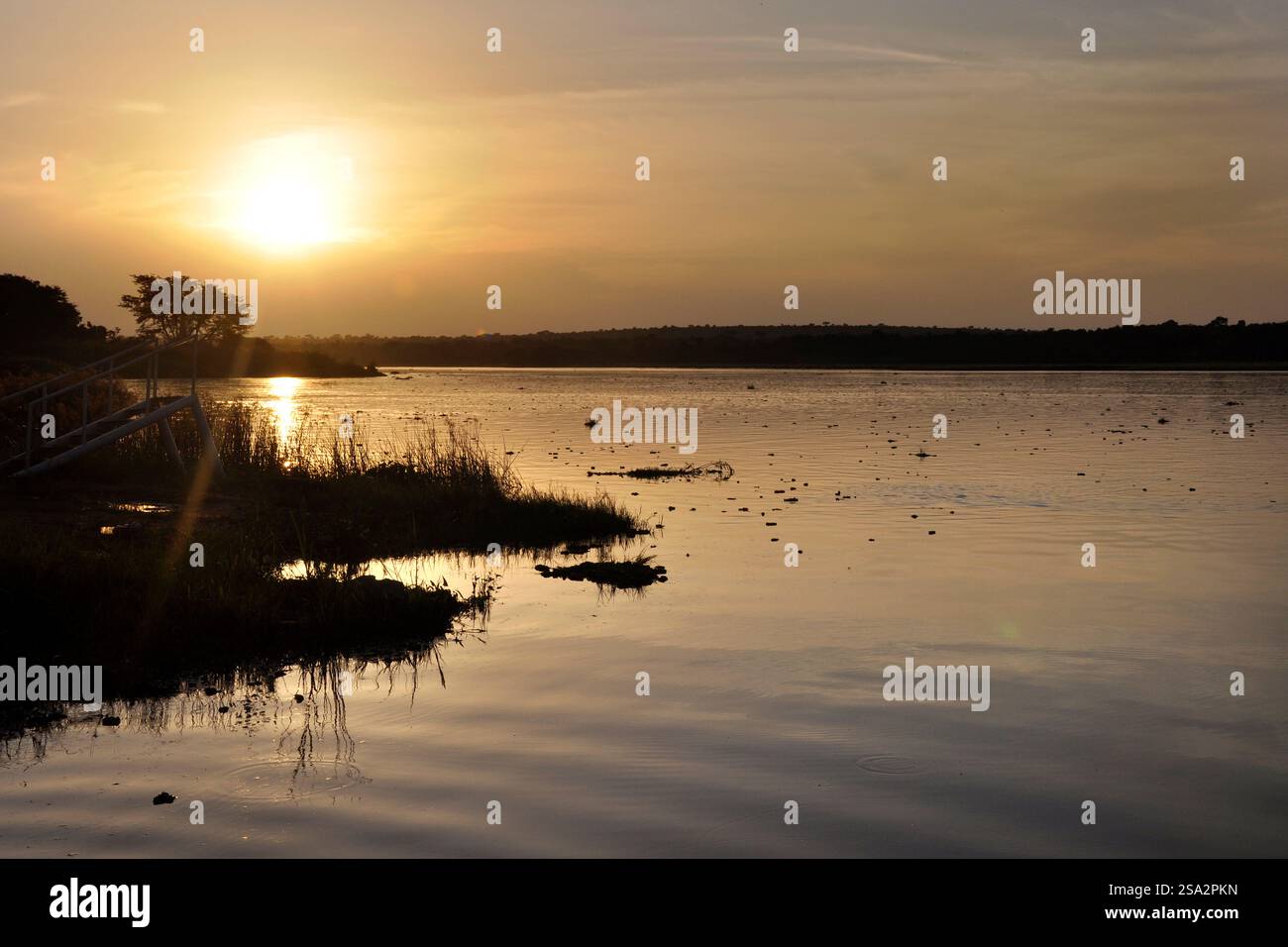 Uganda. Nile River Stock Photo - Alamy
