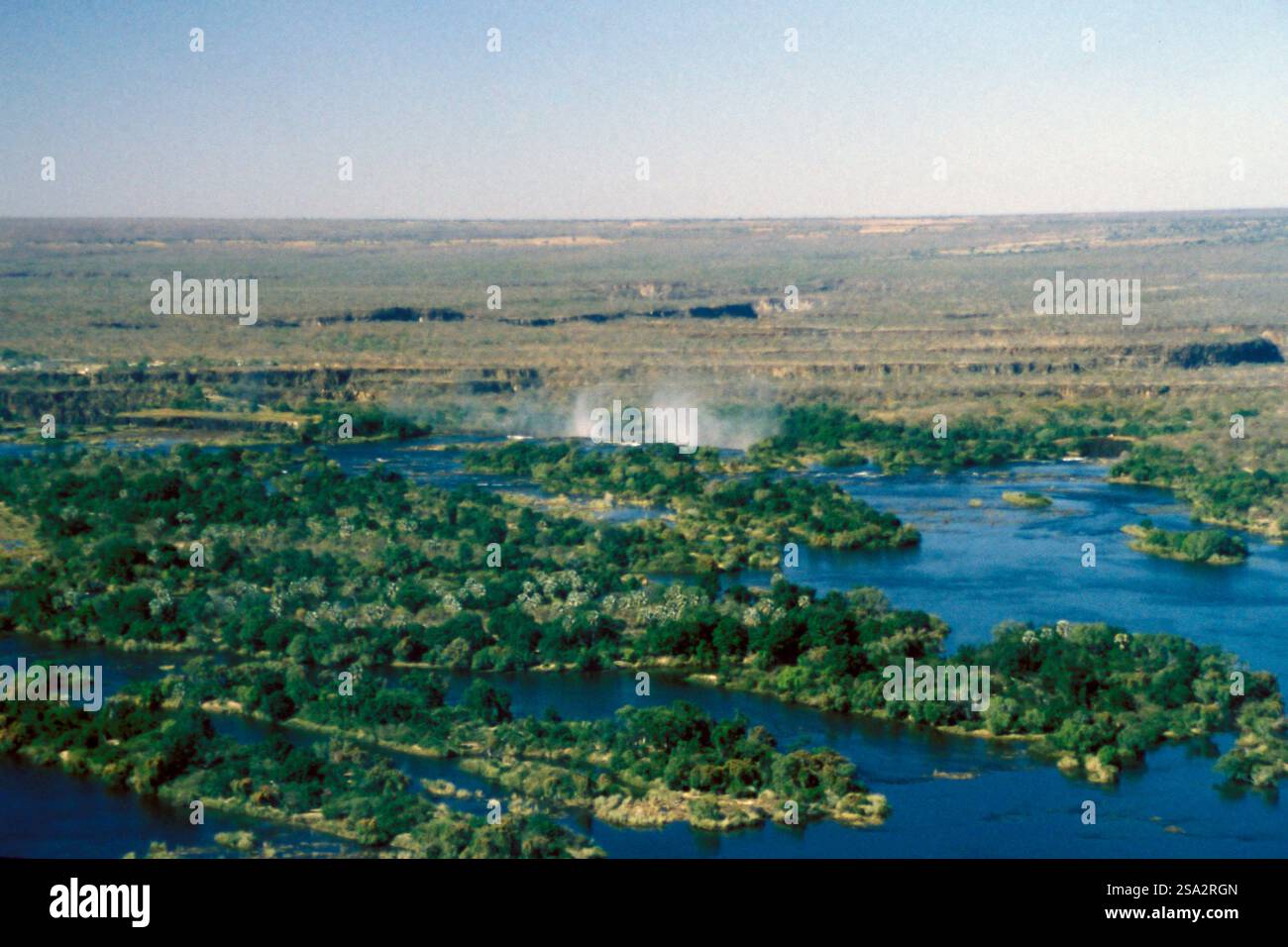 Zimbabwe. Zambesi River Stock Photo - Alamy