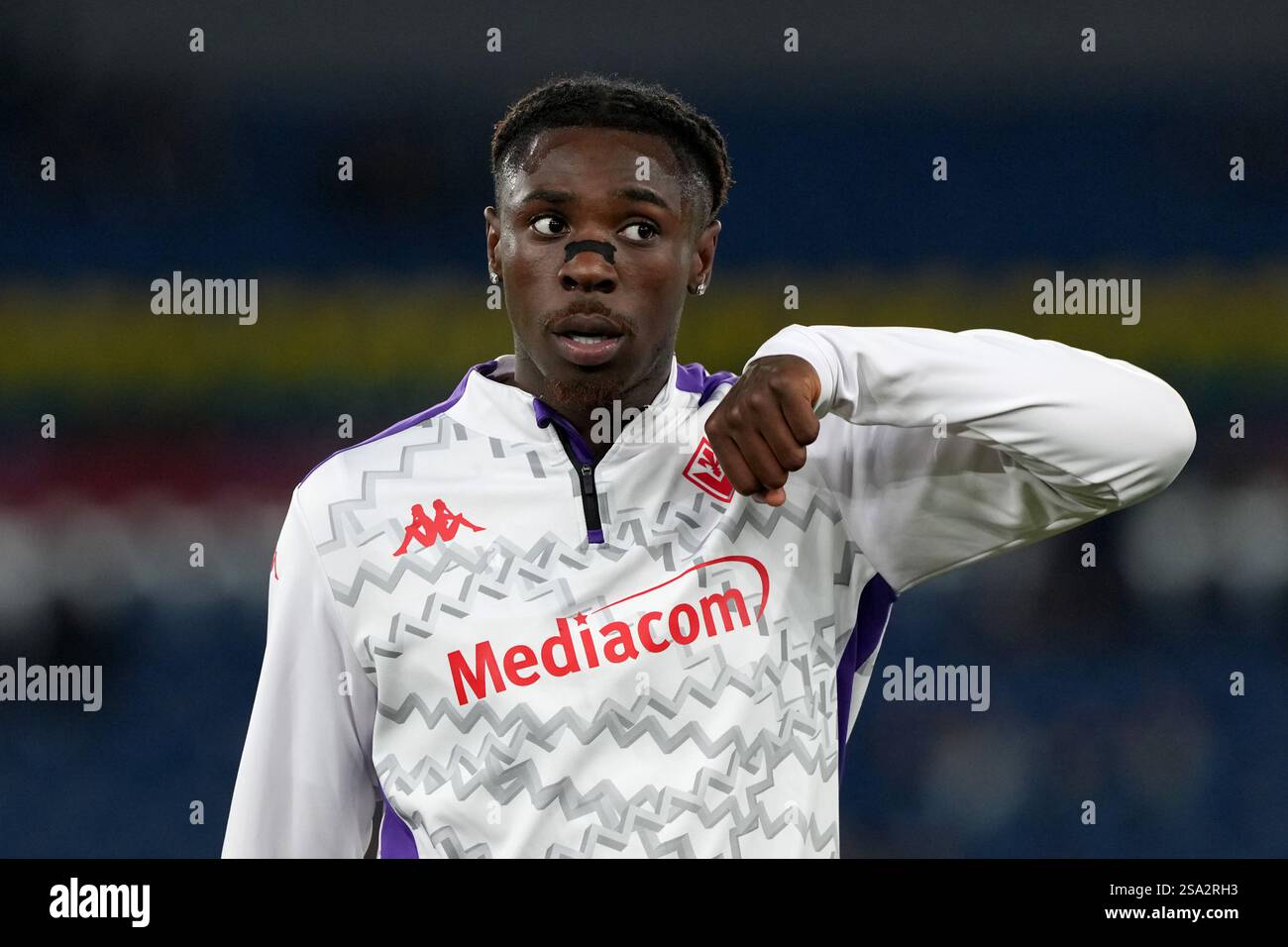 Moise Kean of ACF Fiorentina during the Serie A football match between ...