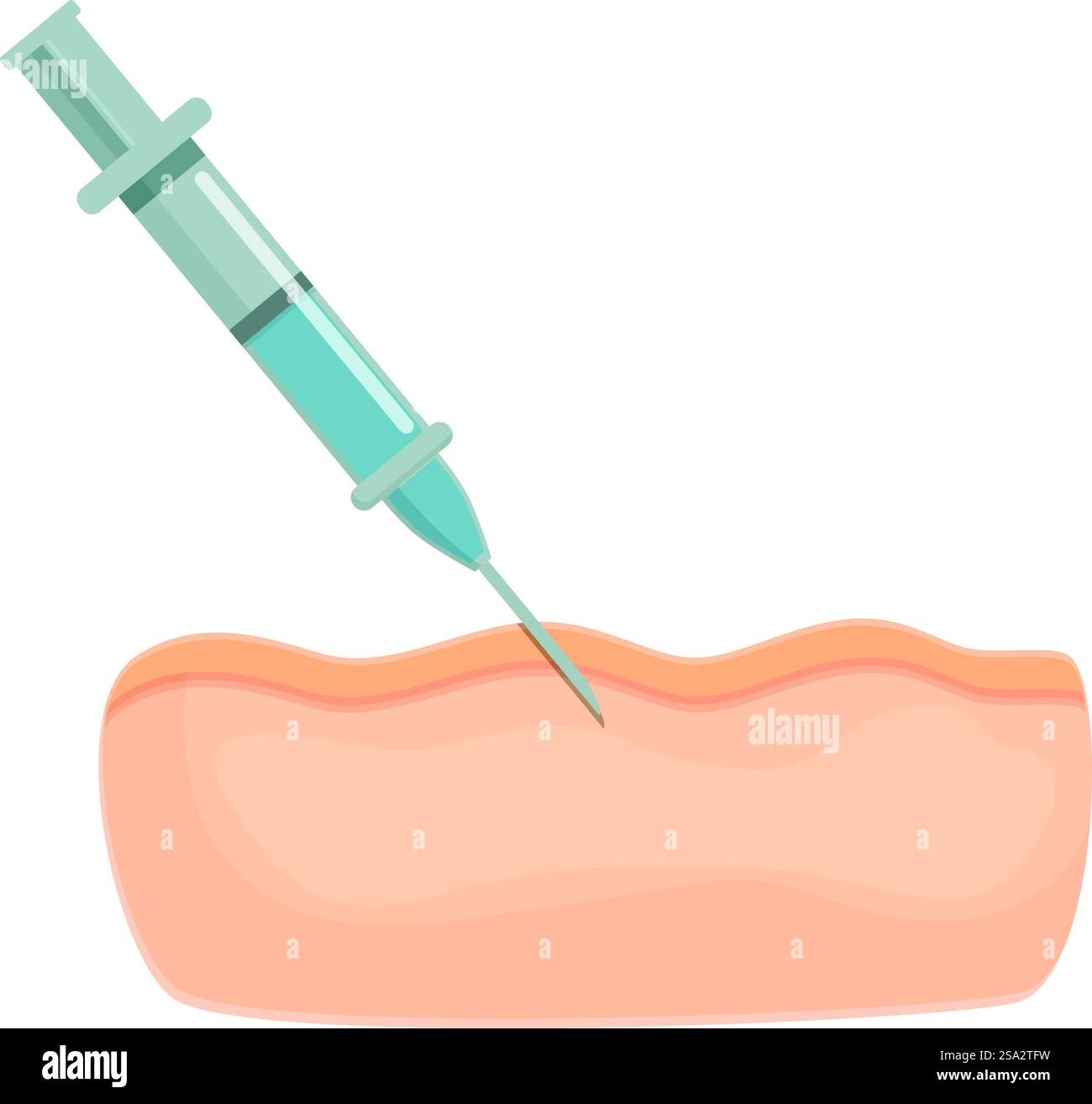 Skincare injection icon cartoon vector. Botox procedure. Medical help ...