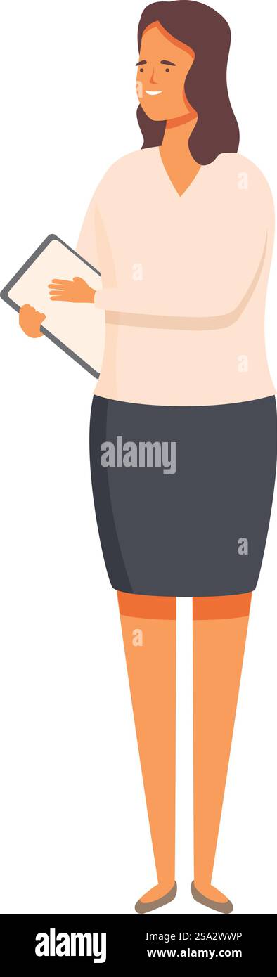 Event fashion job female icon cartoon vector. Wedding planner. Special ...