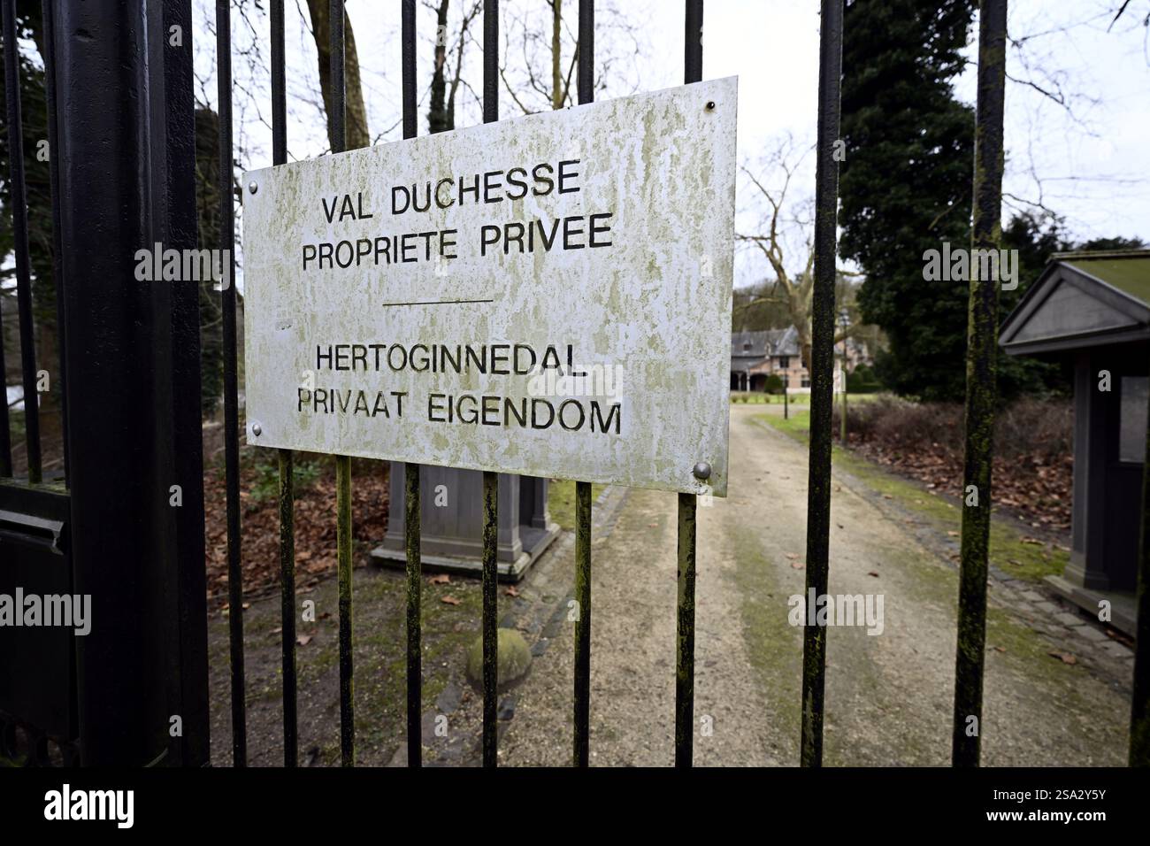 Brussels, Belgium. 28th Jan, 2025. Illustration picture shows a sign on ...