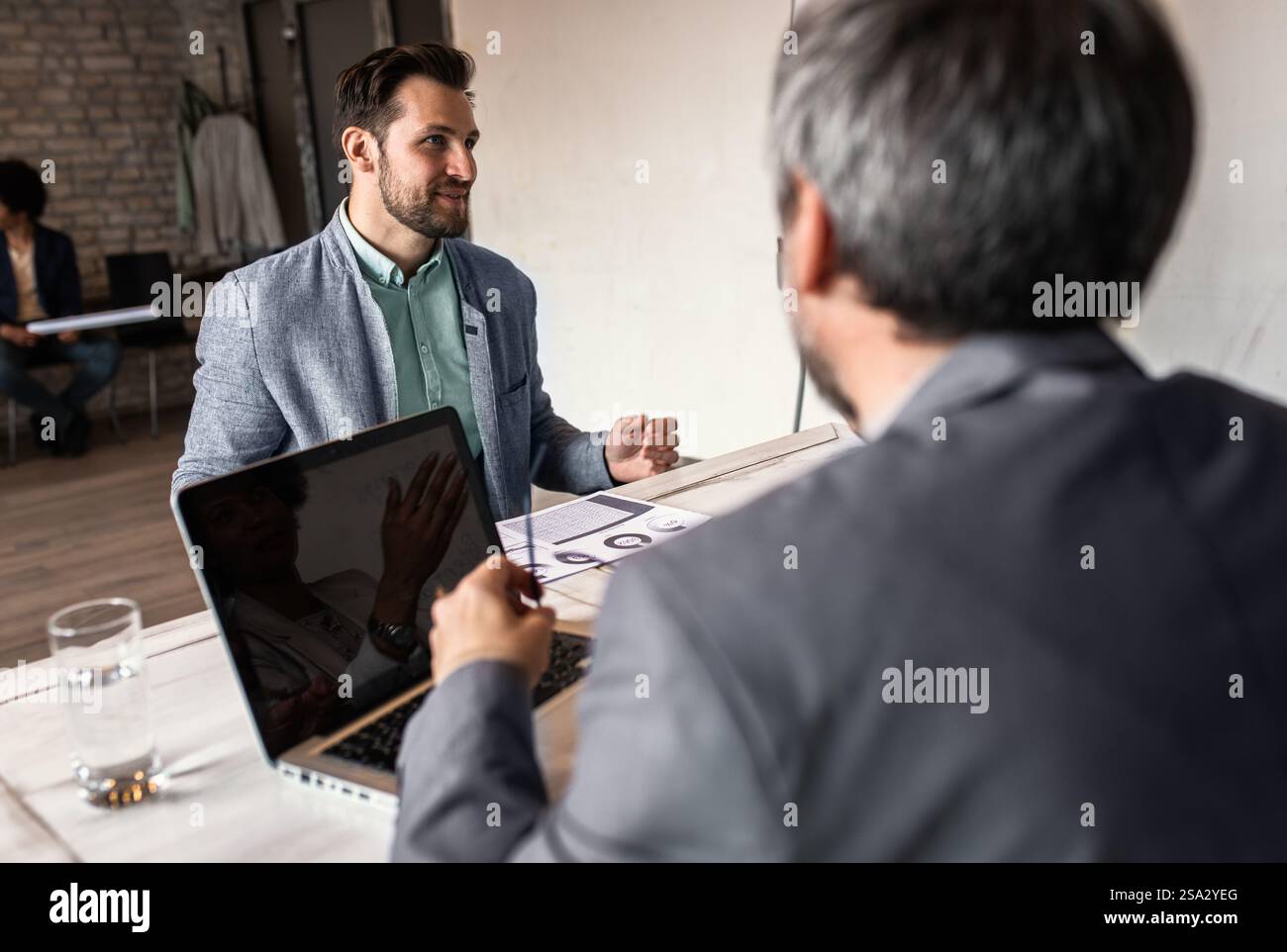 Employer european hi-res stock photography and images - Alamy