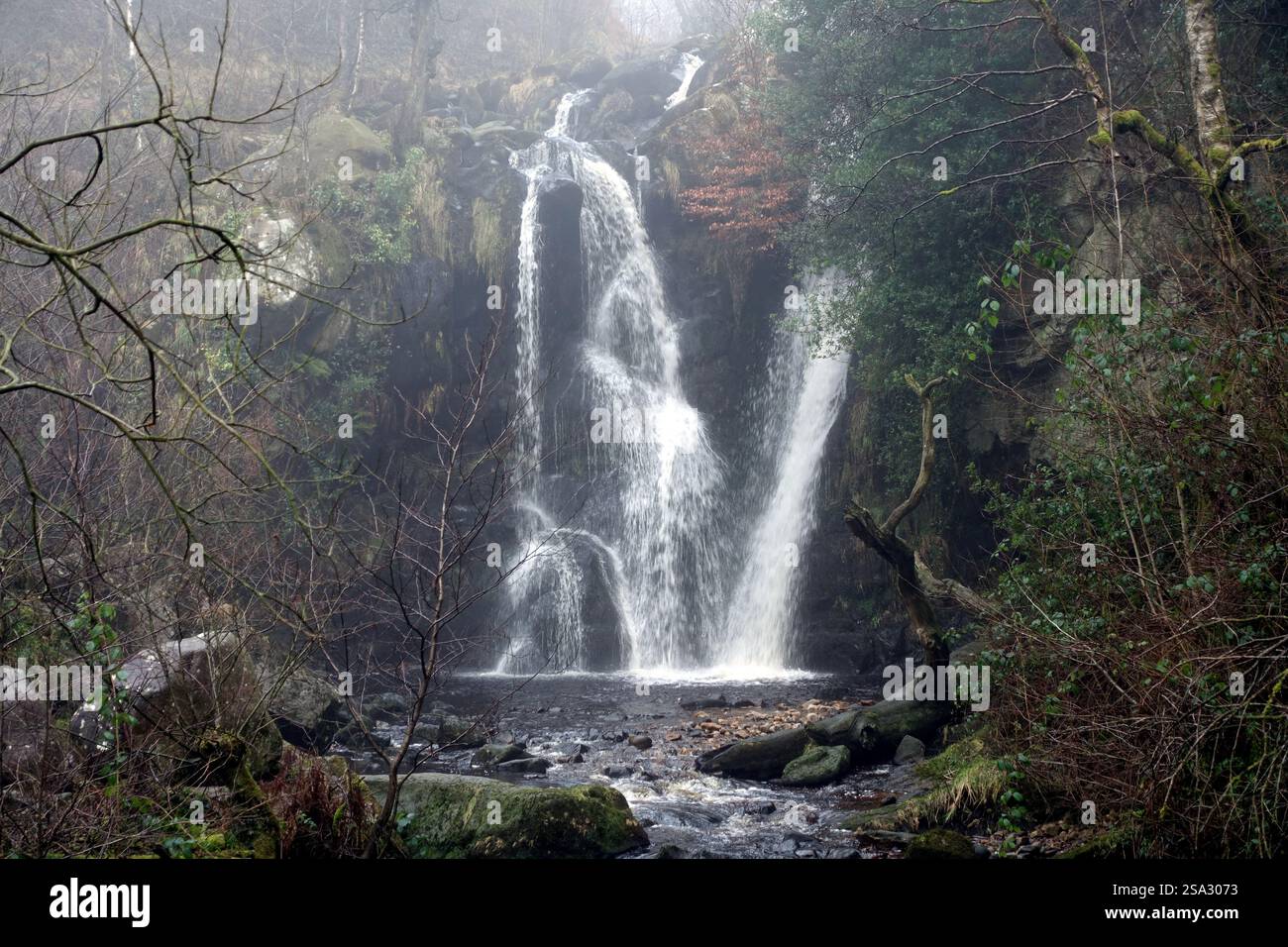 Posforth gill force waterfall hi-res stock photography and images - Alamy