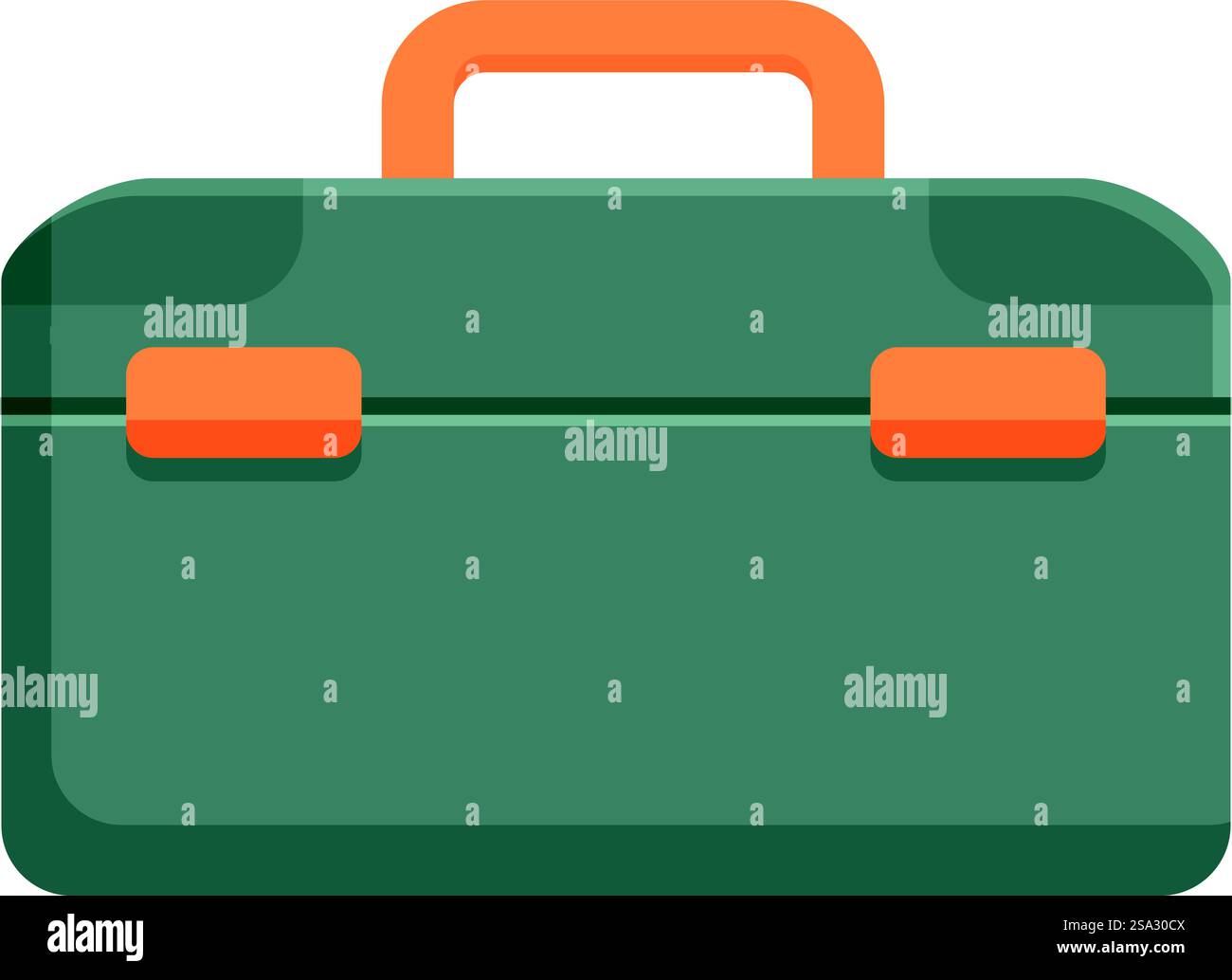 Plastic tool box icon cartoon vector. Repair service. Industrial ...