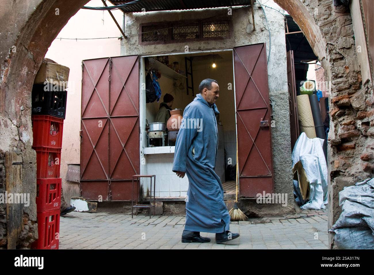 Morocco. Marrakech. Daily Life Stock Photo - Alamy